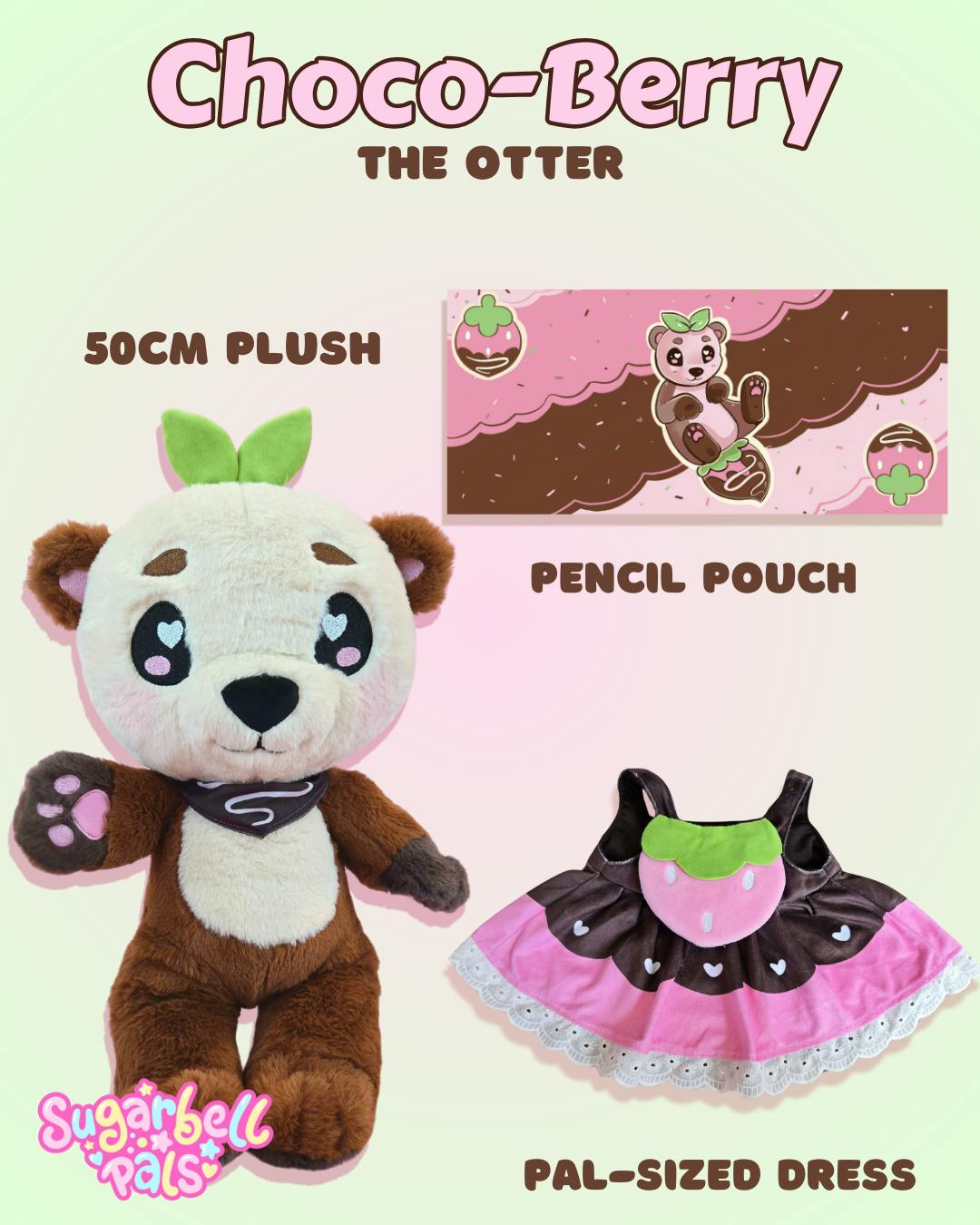 Sugarbell Pals: Emotional Support plushies Series 3 Project Update: MEET CHOCO-BERRY: The ...