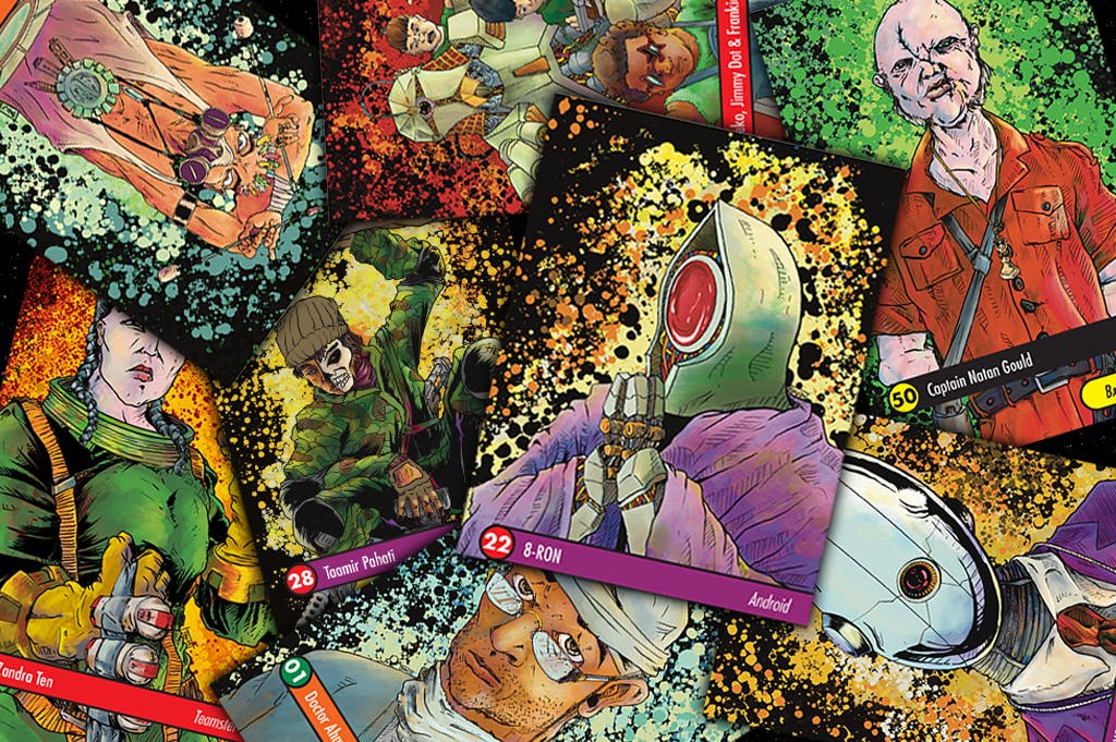 Survivors of the Core Wars: an NPC deck for Mothership RPG - BackerKit