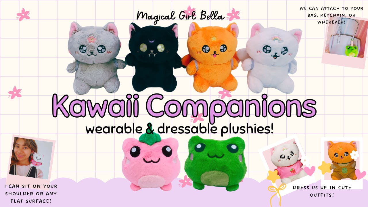 Launch Party | Kawaii Companions - wearable & dressable plushies ...