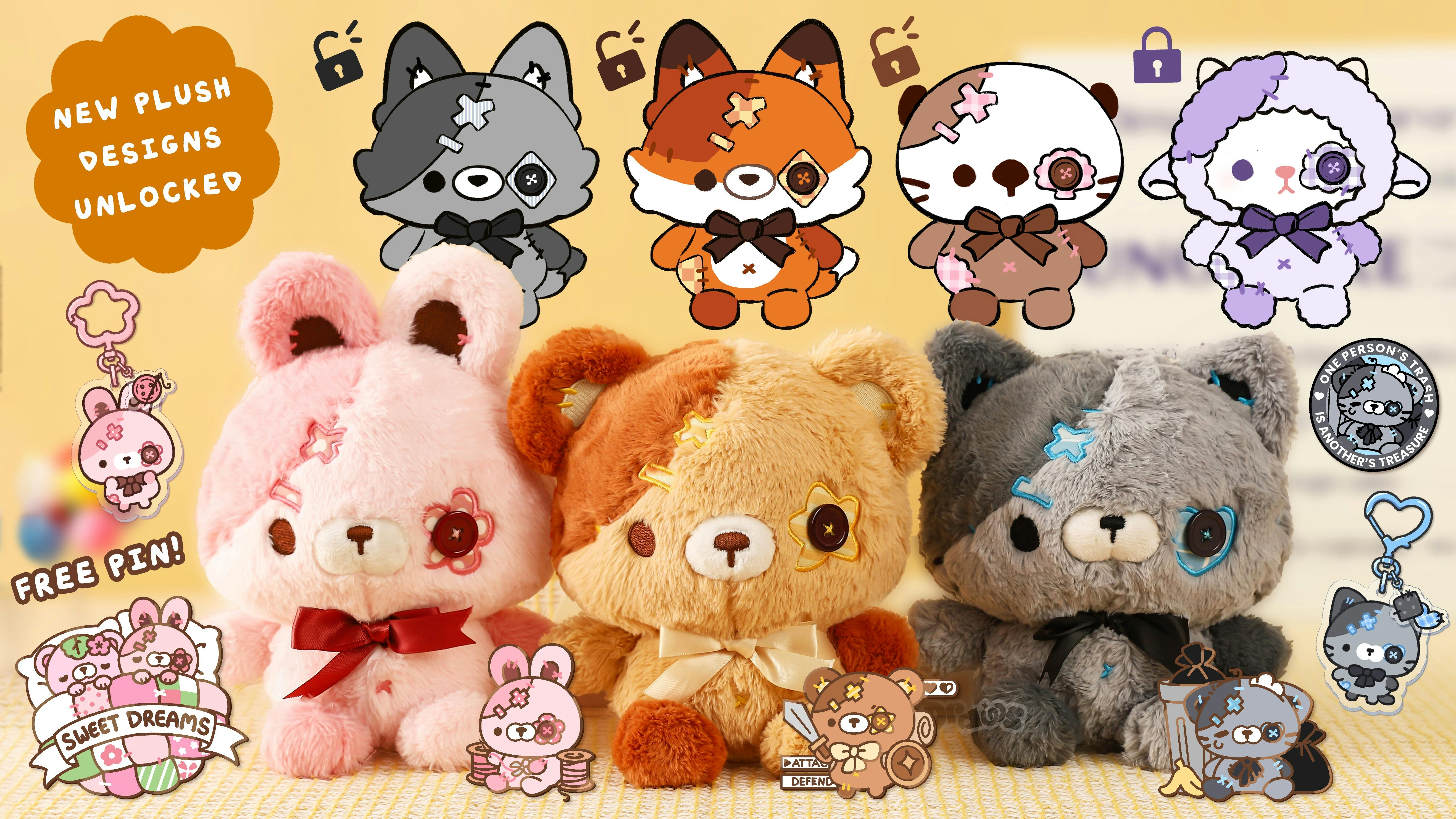 Patchwork Pals - Plushies, Pins & More - BackerKit