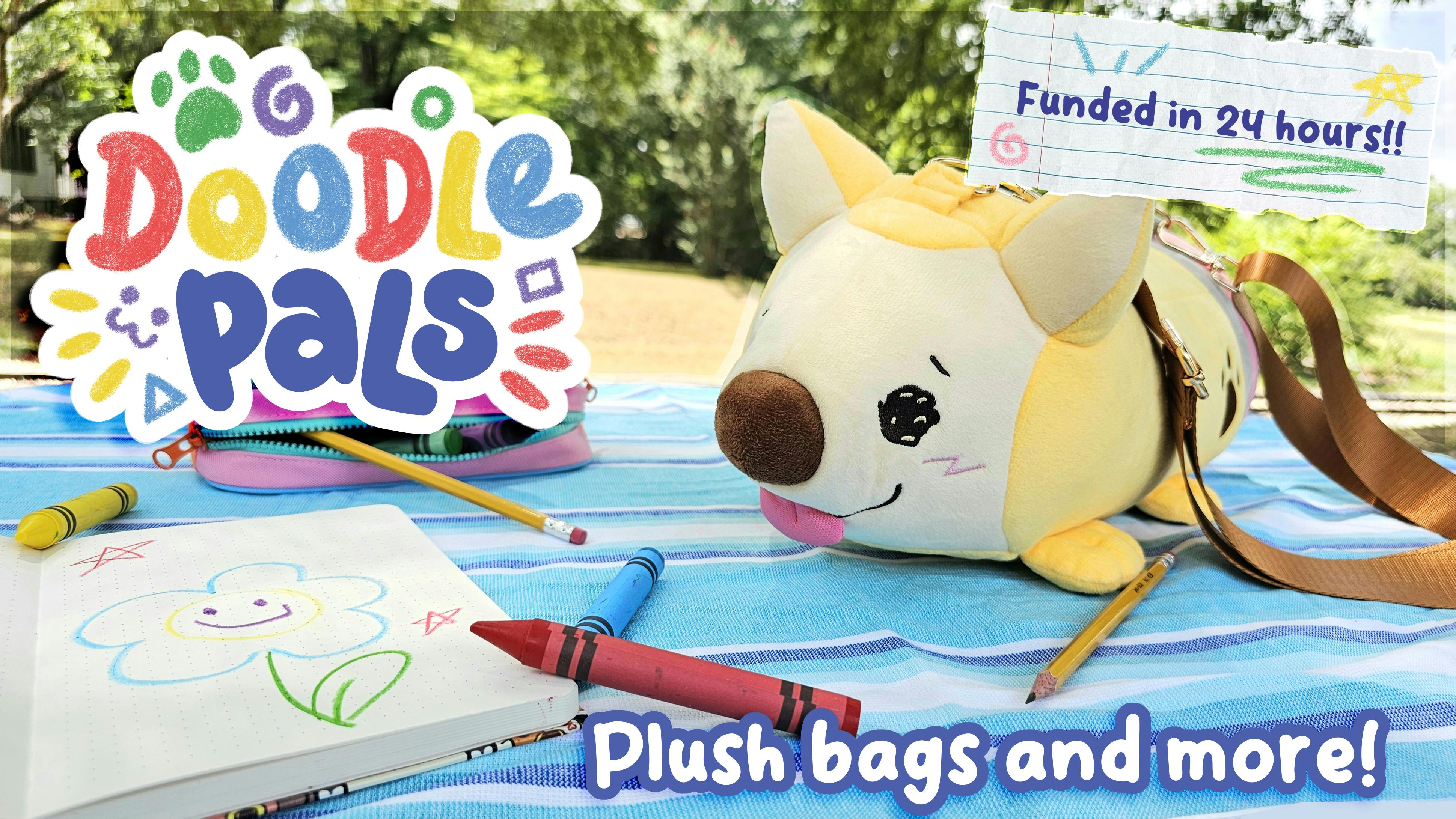 Doodle Pals Plush Bags - BackerKit