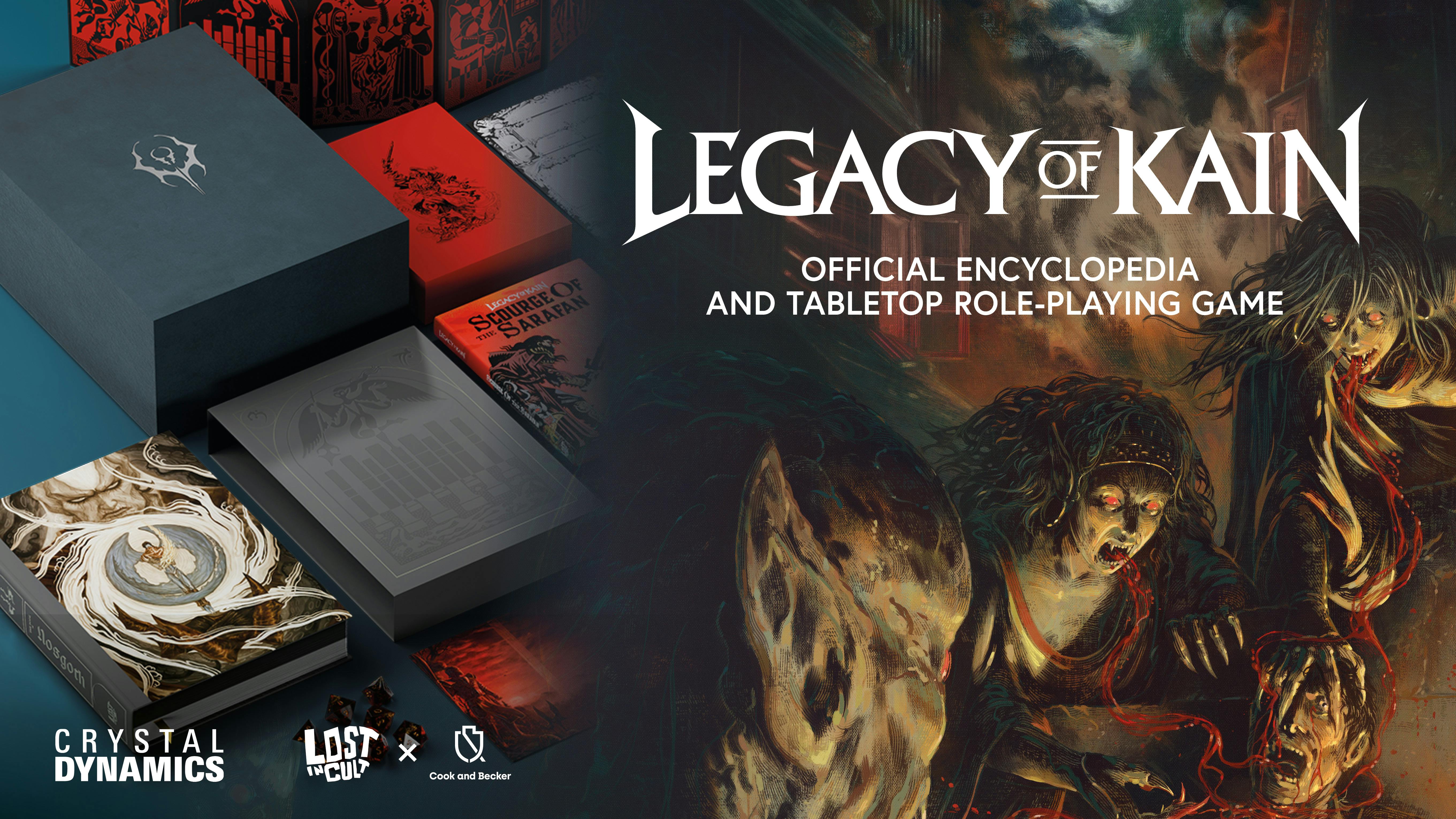 Legacy of Kain Official Encyclopedia and Tabletop Role-Playing Game ...