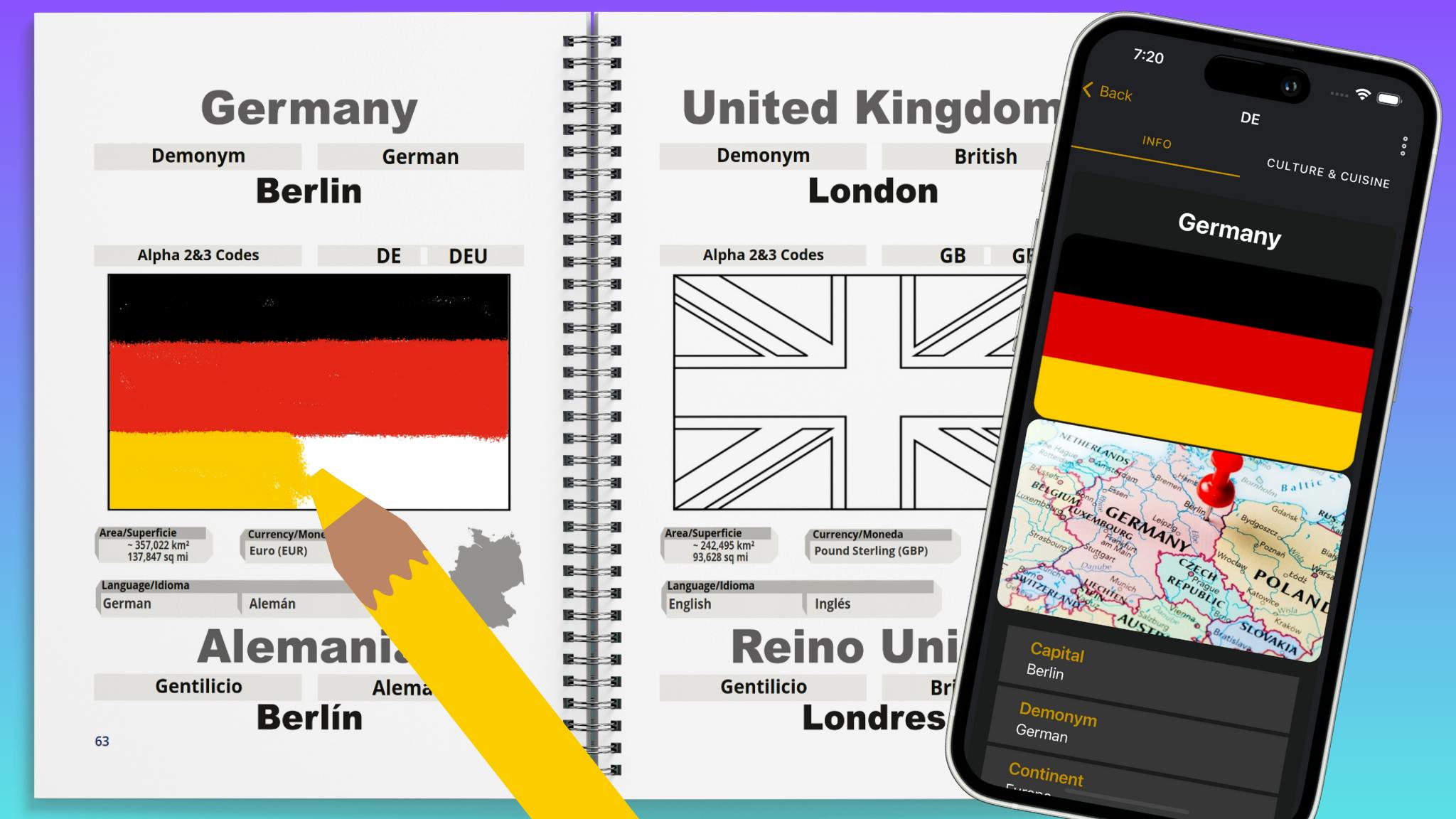 Colorful Explorers: World Countries Coloring Adventure for Kids and ...