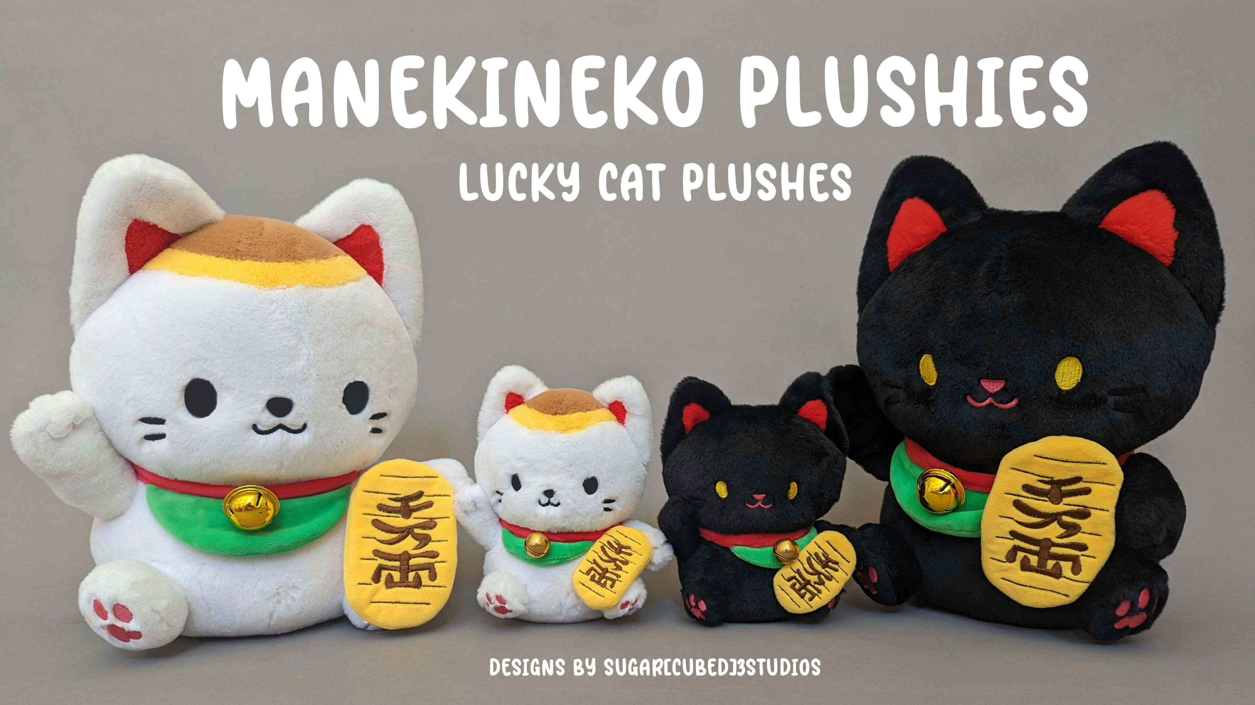 Manekineko, the Lucky Cat, Plushie - BackerKit