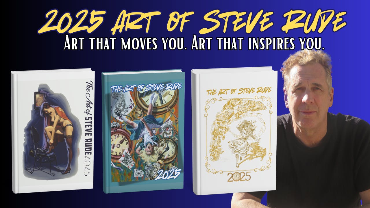 Art of Steve Rude 2025 Award Winning Sketchbook Updates - BackerKit