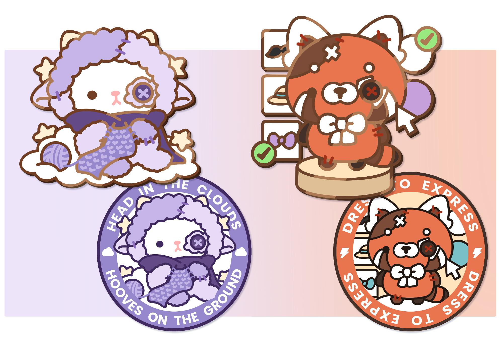 Patchwork Pals - Plushies, Pins & More Project Update: Woolly and ...