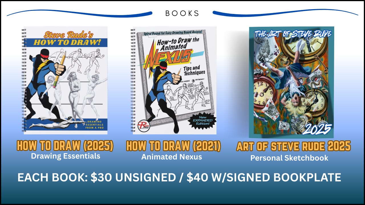 Steve Rude's "How to Draw Figures: Drawing Essentials from a Comic Book ...