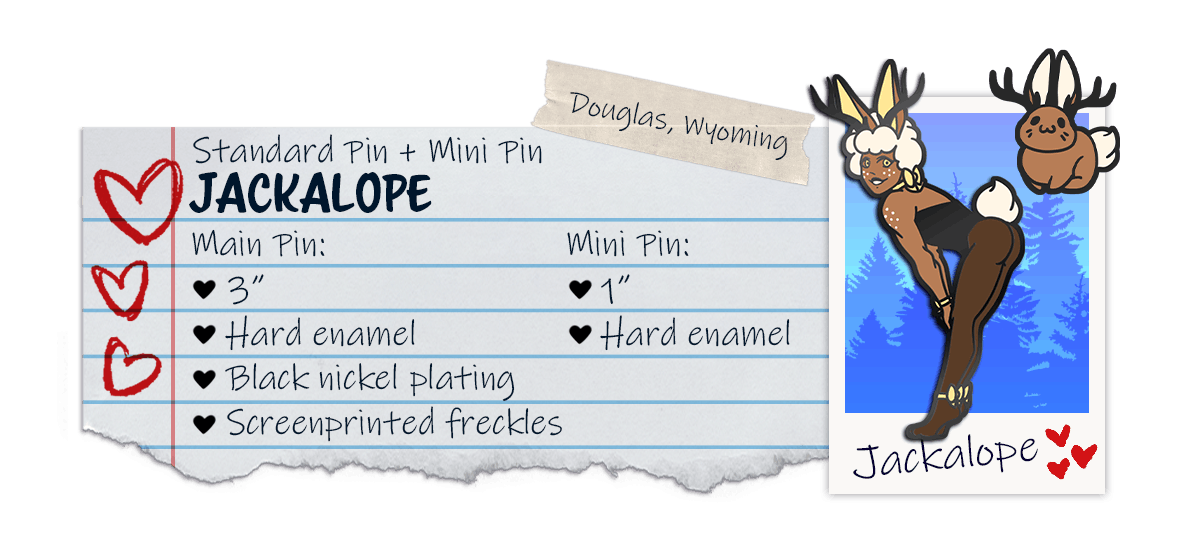 Cryptid Crushes Project Update: Cryptid spotted: Jackalope! - BackerKit