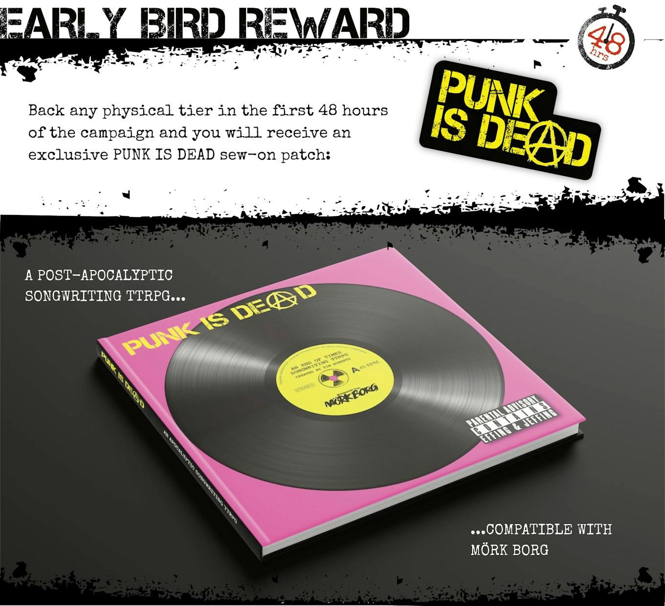 Punk is Dead - a Mörk Borg compatible songwriting TTRPG Project Update ...