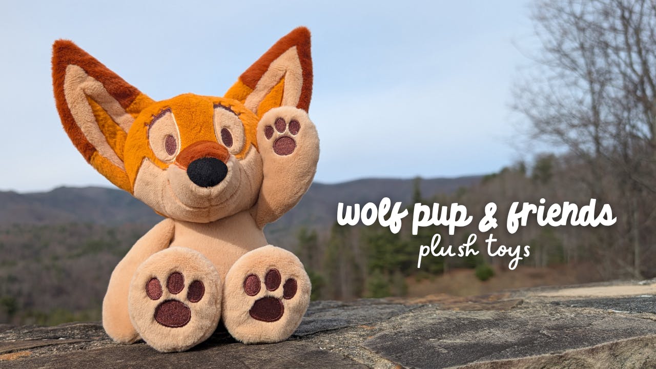 Wolf Pup & Friends Plush Toys! Project Update: Raccoon Photos + New Pups VOTING! - BackerKit