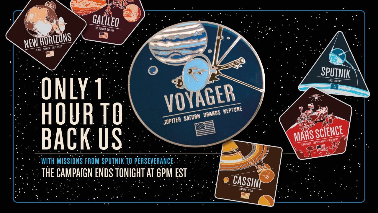 Poll: What Mission should be featured on the 5th Pin? All pins will ...