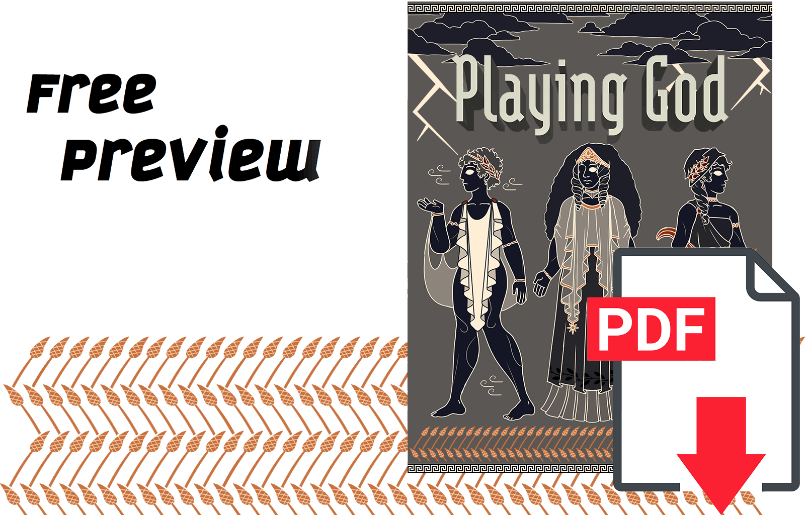 Playing God: A TTRPG of Gods, Creation, Titans, and Deicide - BackerKit