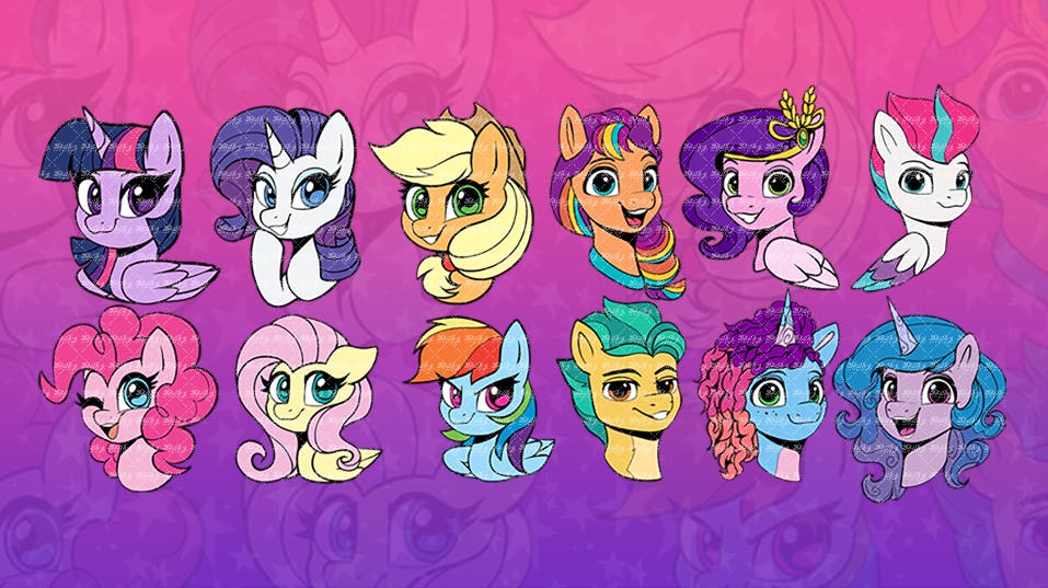 Mane Characters - Pony Inspired Enamel Pins - BackerKit