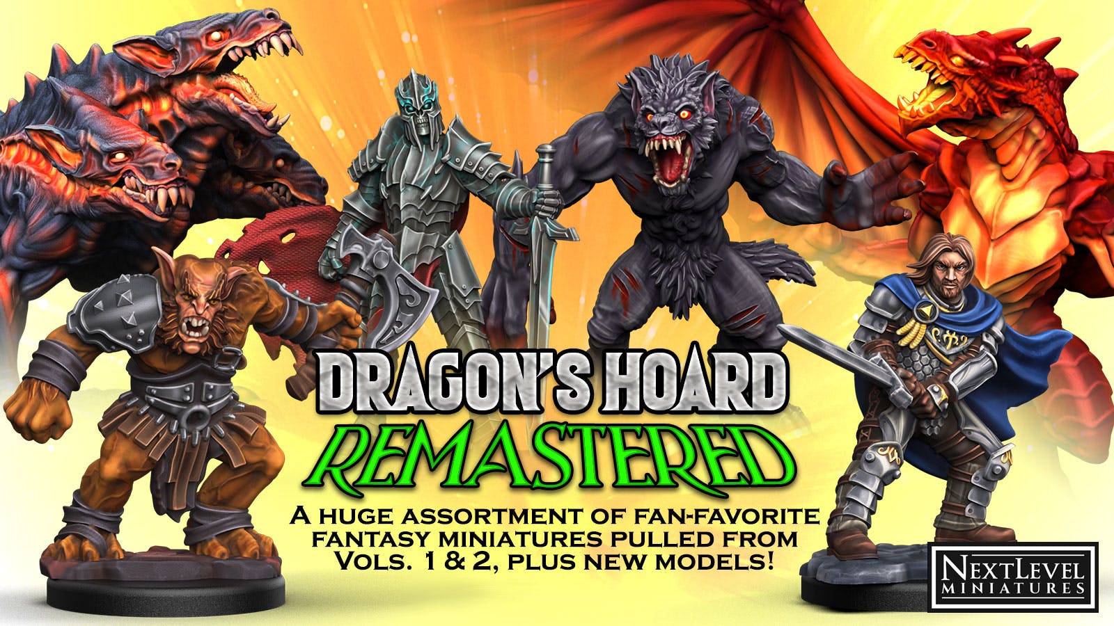 Dragon's Hoard Miniatures Remastered - BackerKit