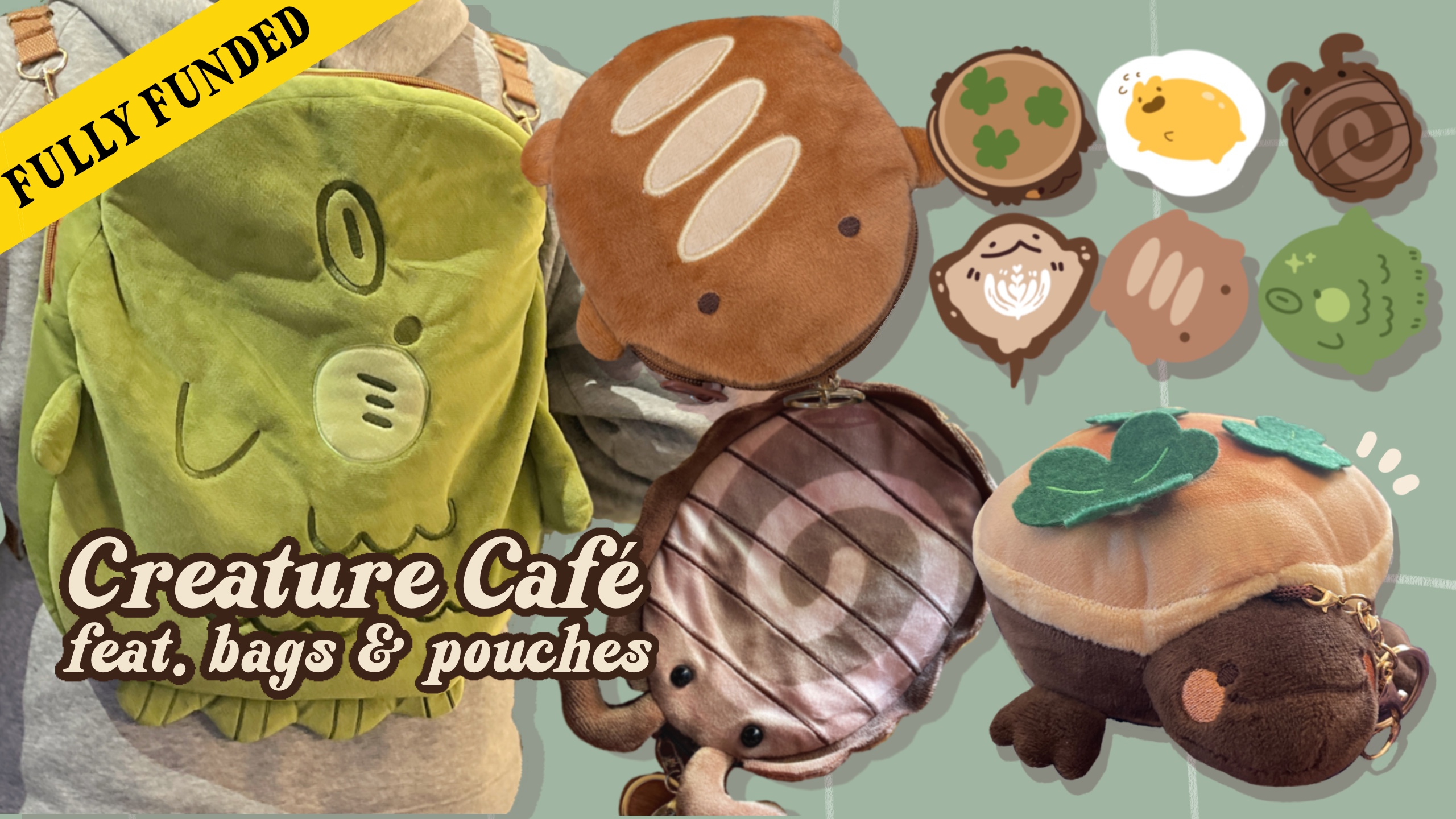 Creature Café: Bags & Pouches Inspired by Amazing Creatures of the ...