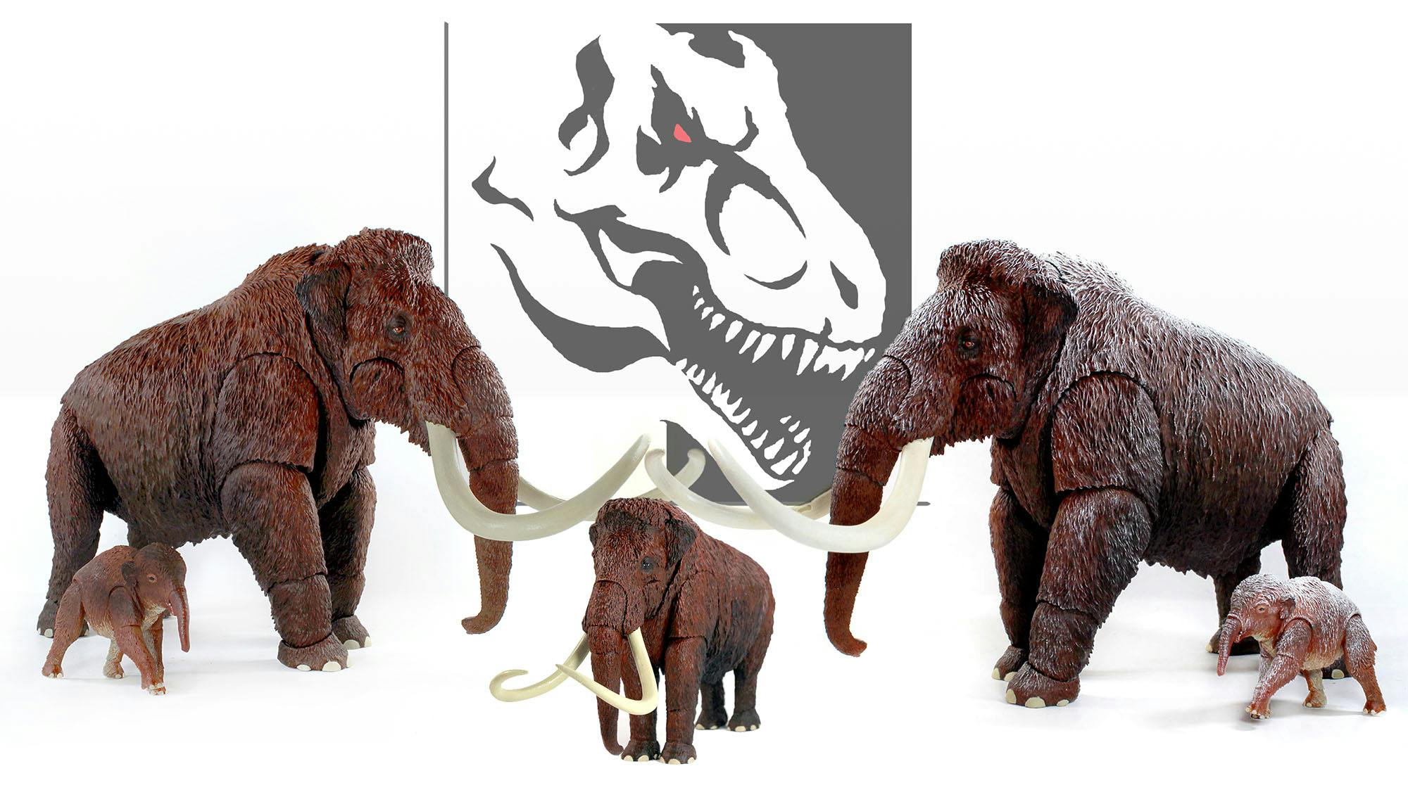 Eons Realistic Articulated Wooly Mammoth Figures Project Update ...