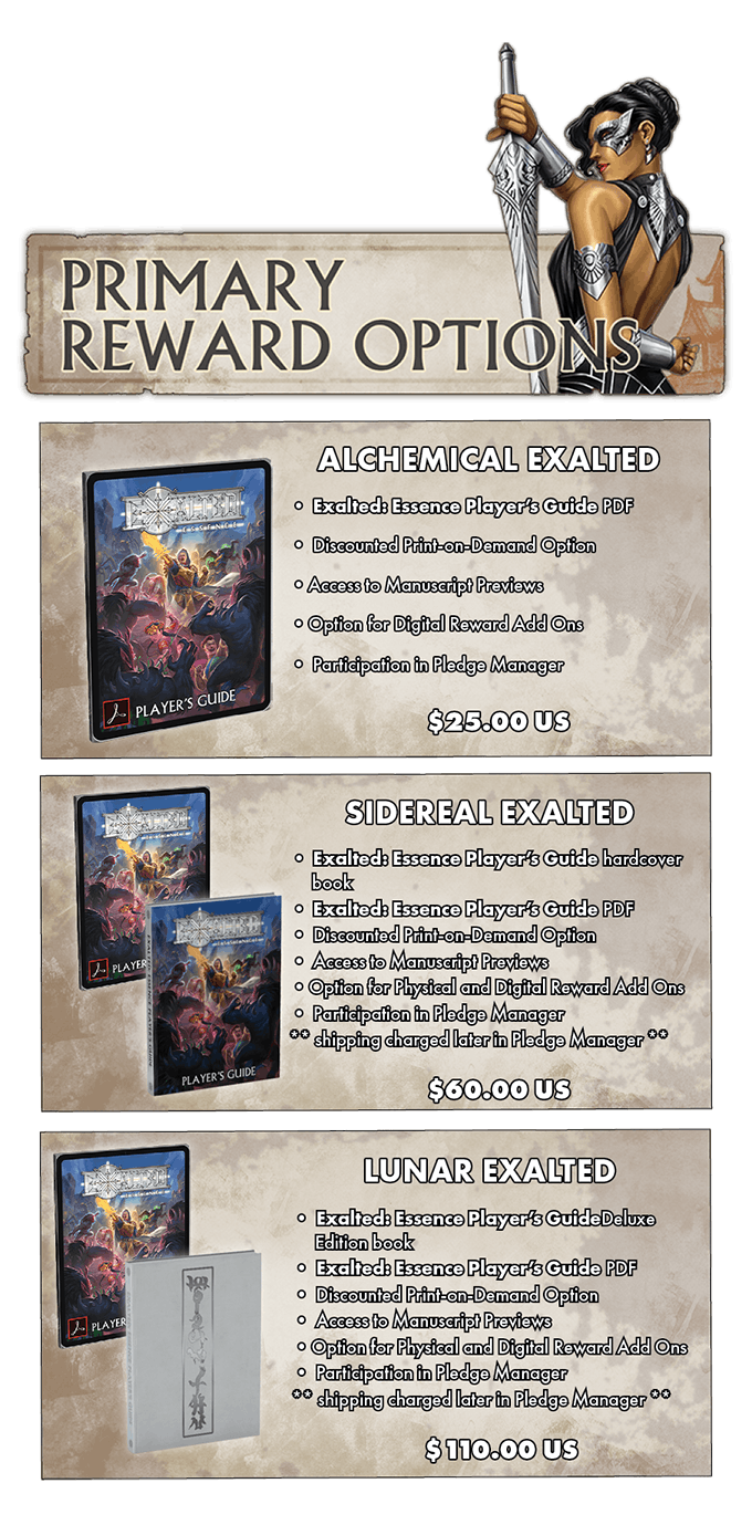 Exalted: Essence Player's Guide Project Update: Final Days Review ...