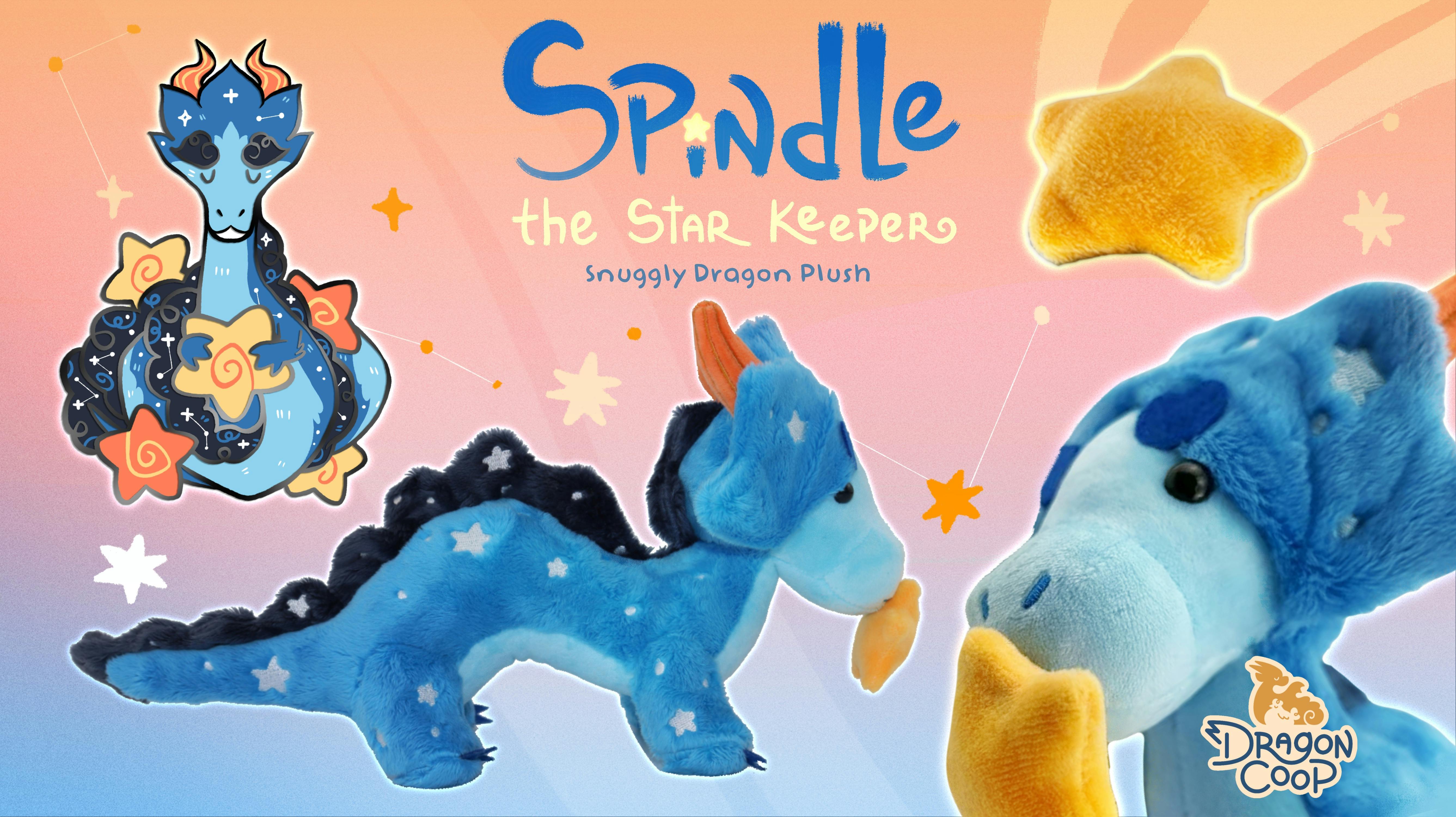 Launch Party | Spindle the StarKeeper Dragon Plush Art Toy - BackerKit