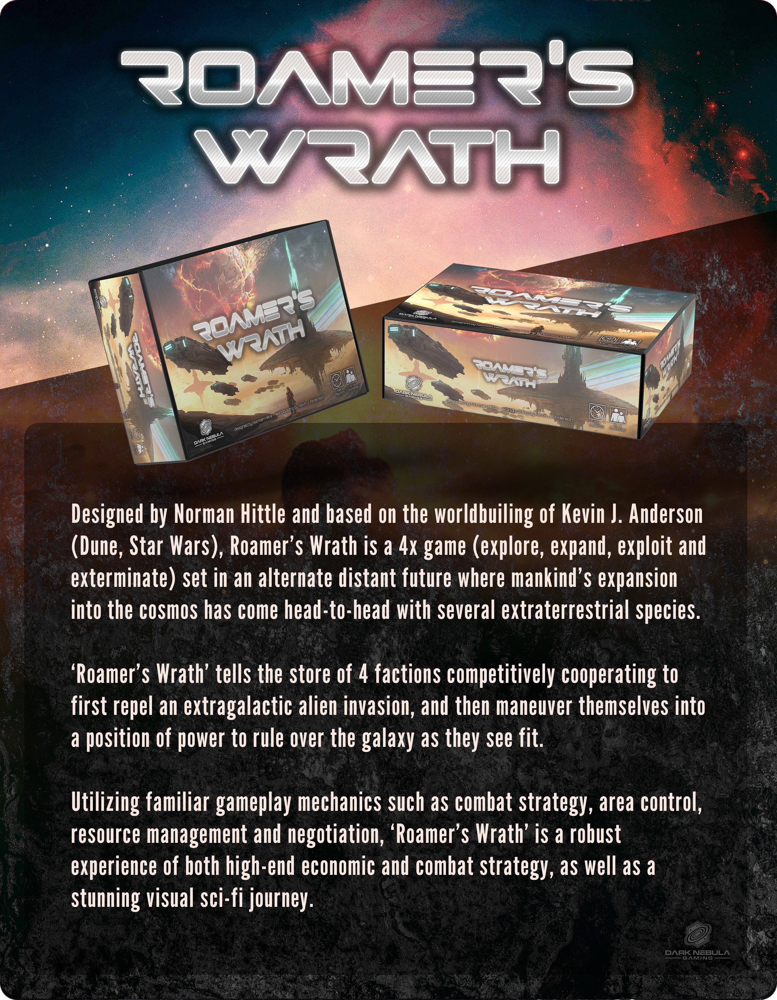 Roamer's Wrath: A 4x game based on the world of Kevin J. Anderson (Dune ...