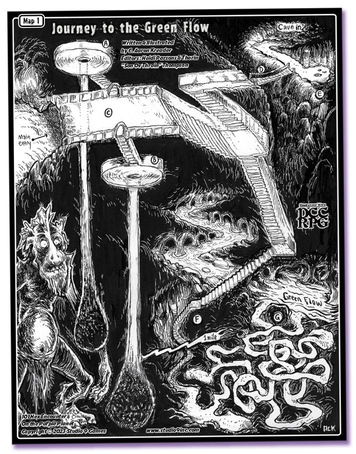 Die, Robot! (A DCC Funnel) & 101 Hex Encounters on the Purple Planet ...