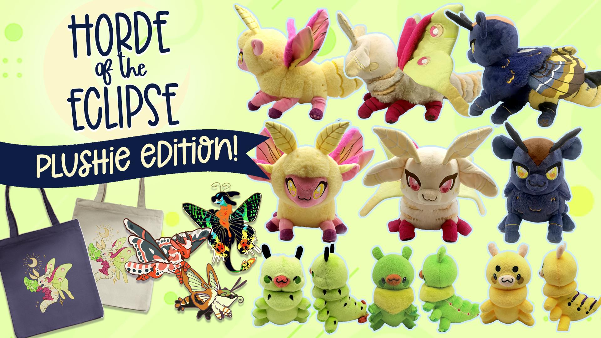 Horde of the Eclipse ~ Moth Dragon Plushies Updates - BackerKit