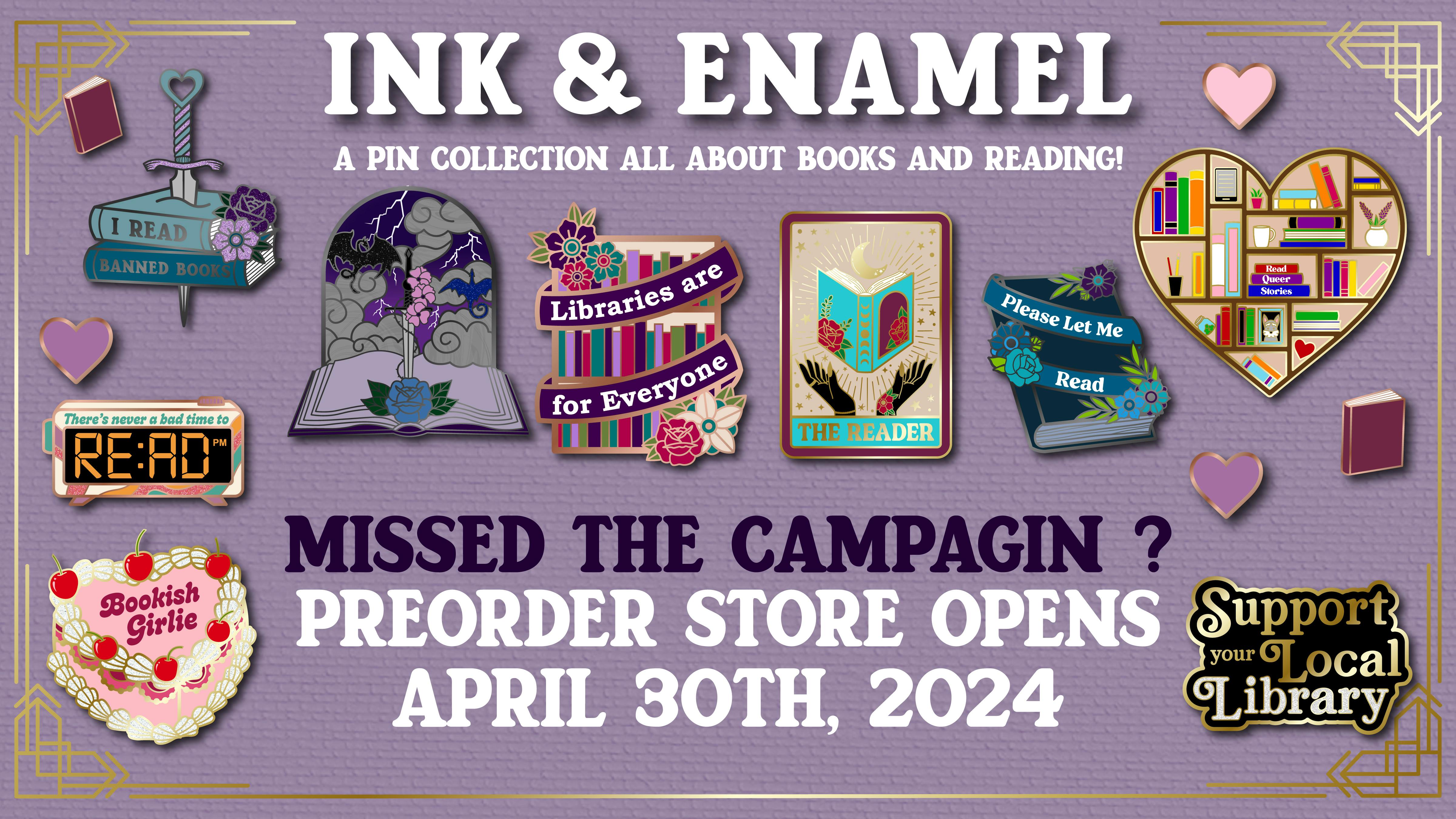 Ink & Enamel - BackerKit