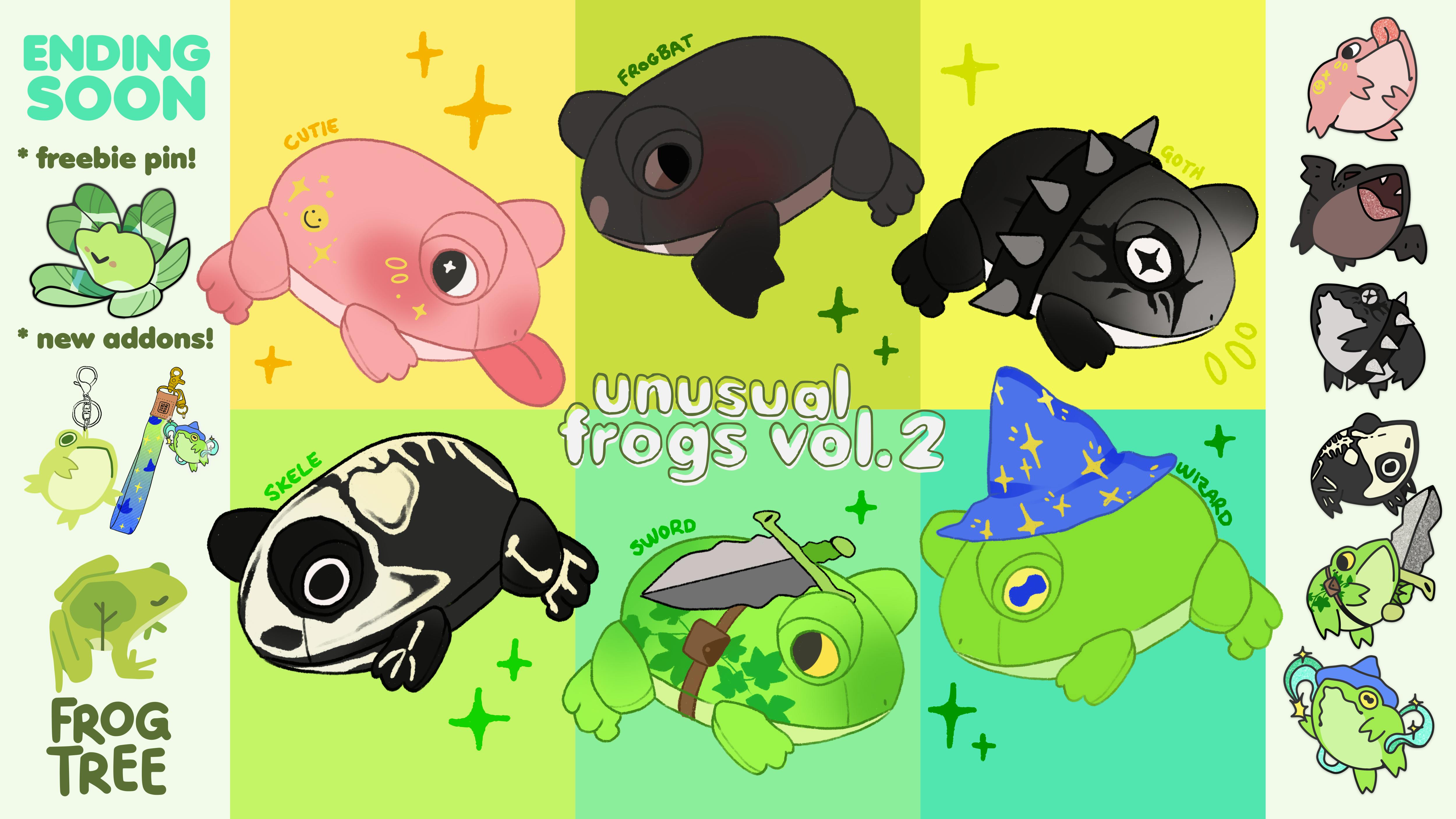 Unusual Frog Plushies: Vol 2 Project Update: Plushies almost ready to ship to me + some photos ...