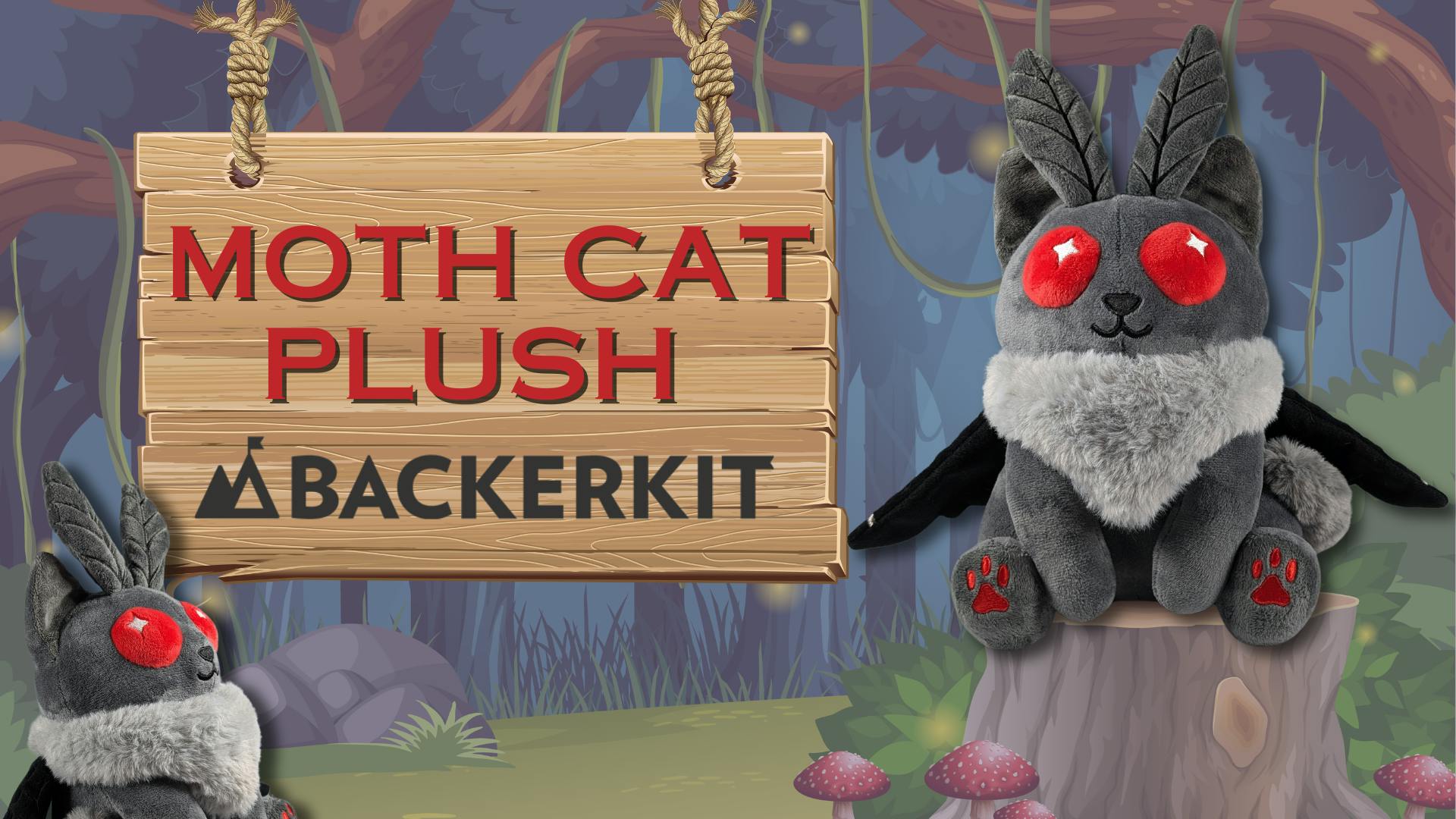 Moth Cat Plush Updates - BackerKit