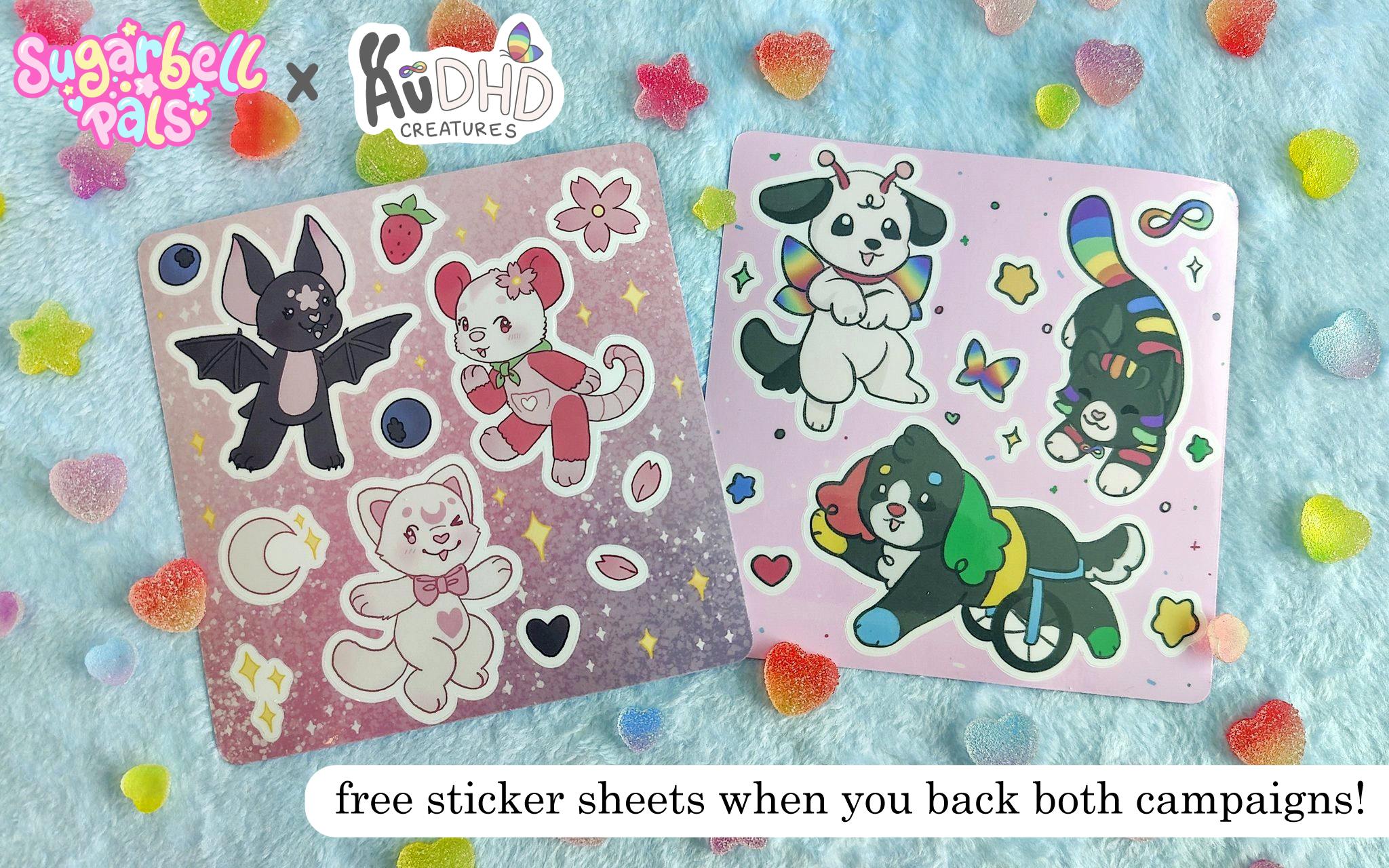 AuDHD creatures plushies + more! Updates - BackerKit