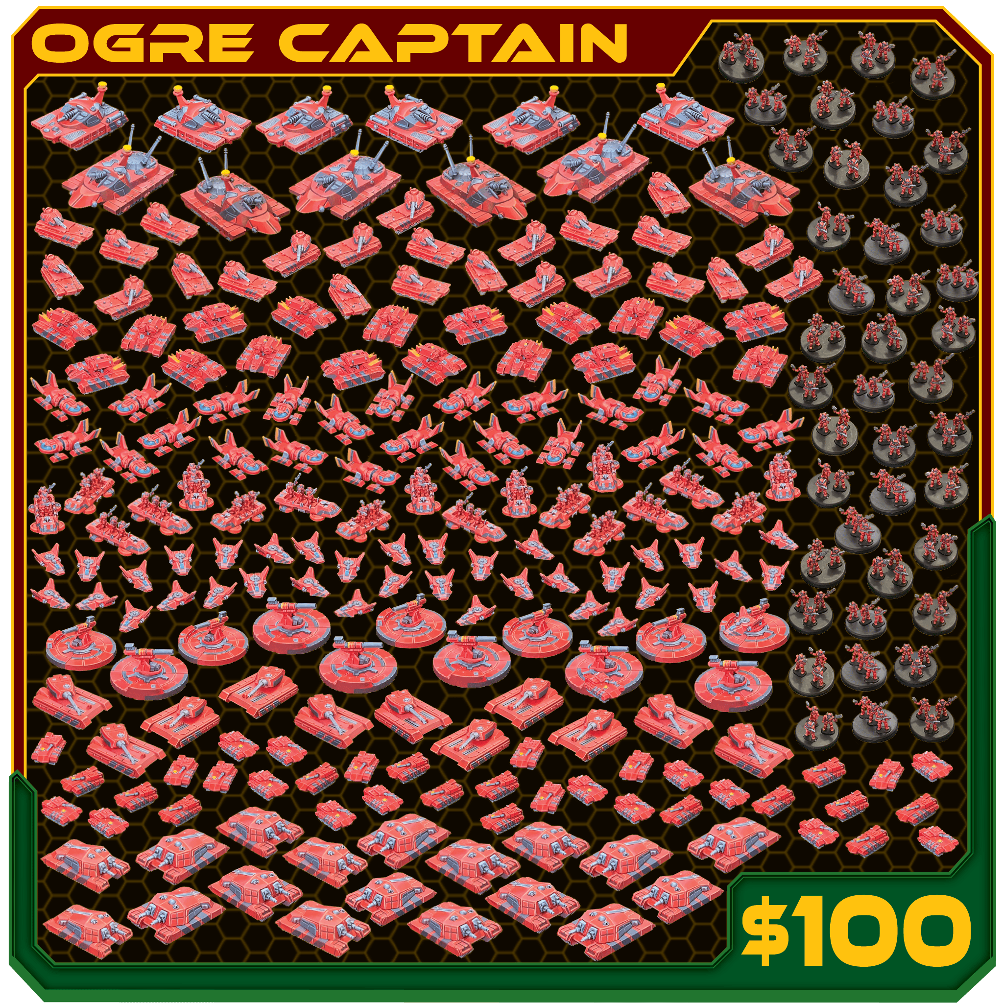 Ogre Captain | Ogre Miniatures Set 4 - BackerKit