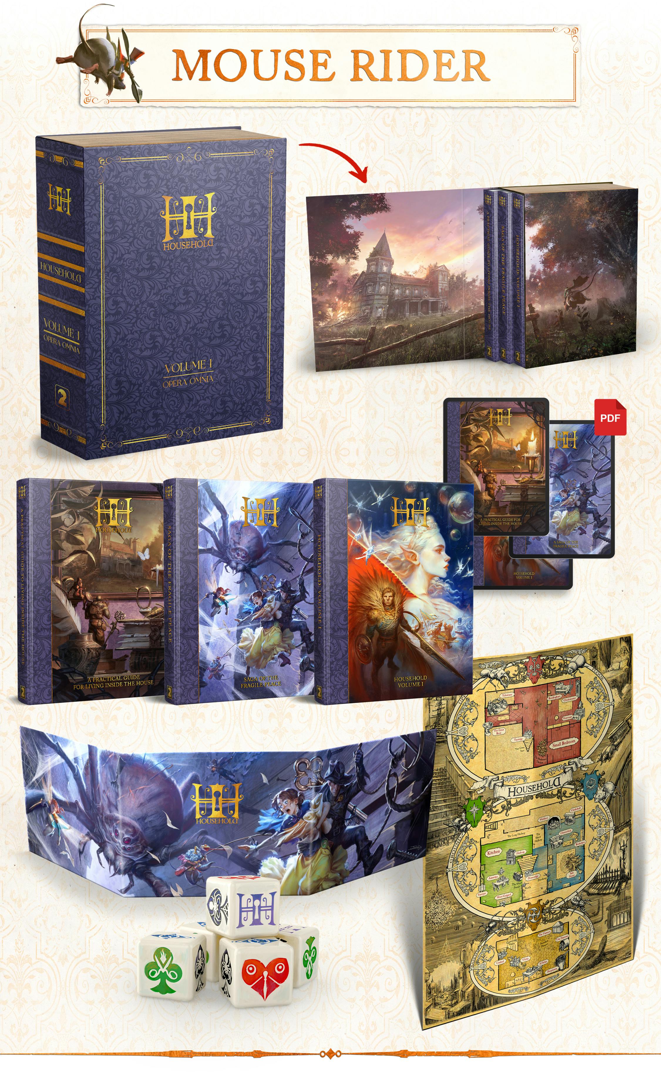 MOUSE RIDER | Household - Welcome to the Garden - BackerKit