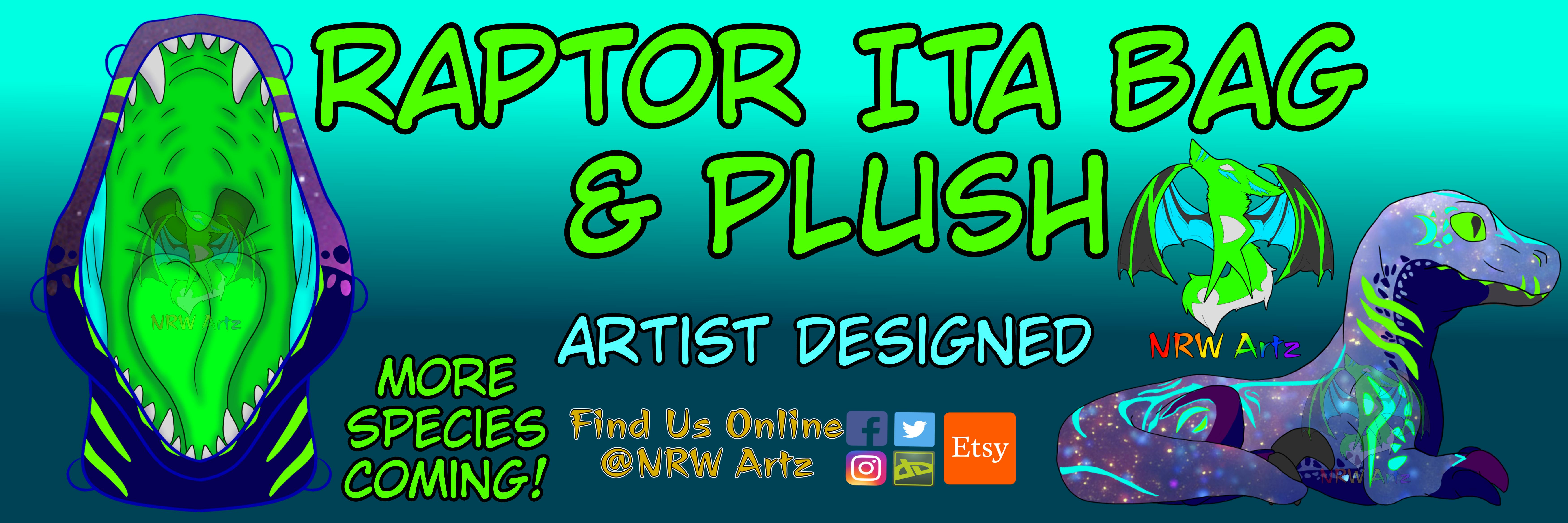 Galaxy Raptor Ita Bag & Plush - BackerKit