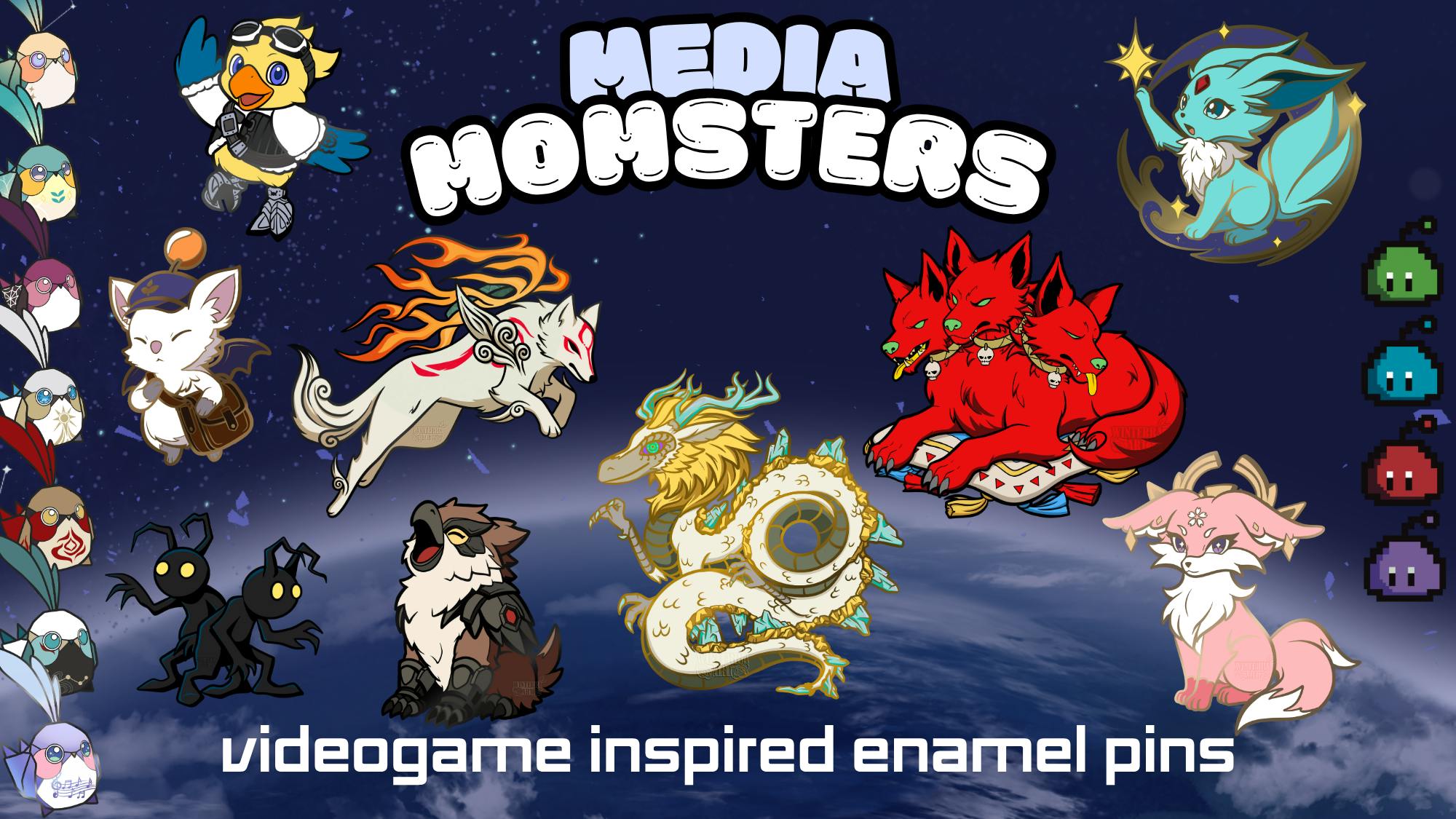 Project Update: Which pin are you most excited for? on Media Monsters ...