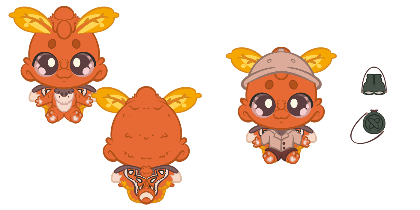 Monty Mothman and his Eclipse Pals: Plushies! - BackerKit