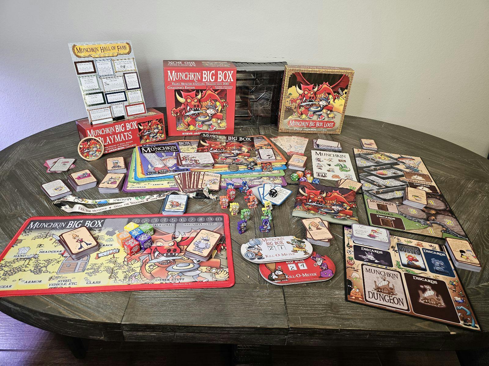 Munchkin Big Box Project Update: Manufacturing Update #2 and More ...