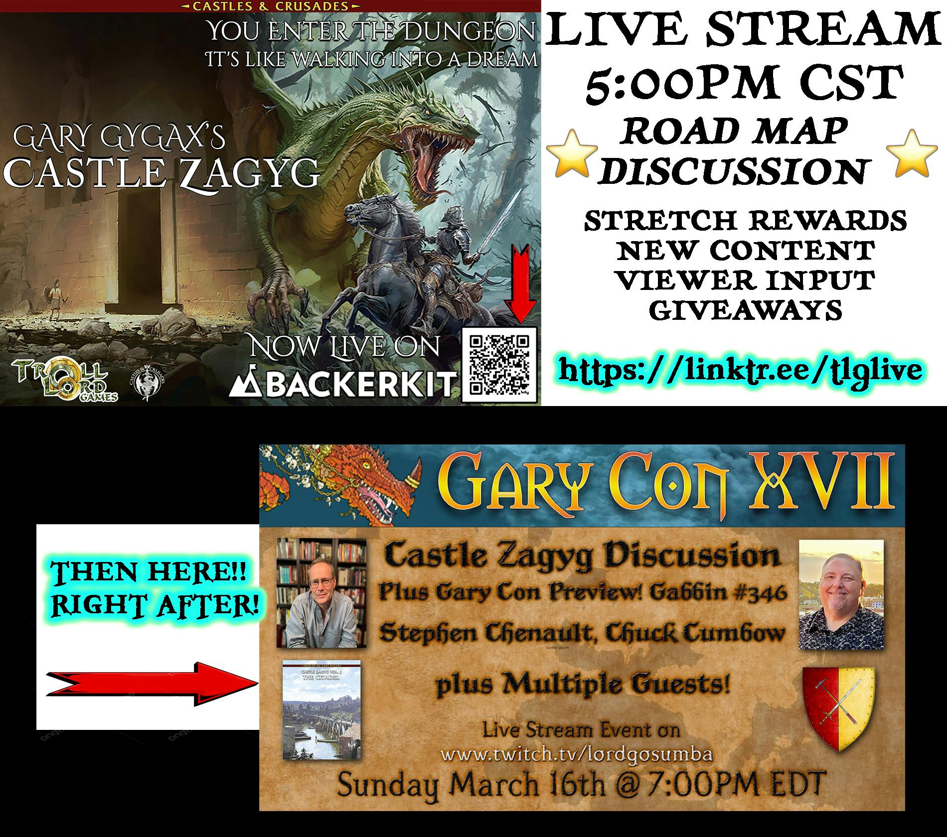Castle Zagyg Galleries of the Arch Mage Project Update: ⭐️ Live Stream ...
