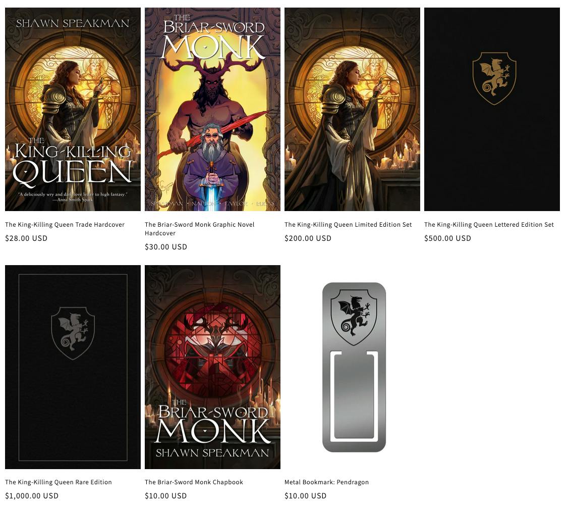 The Dark Thorn by Shawn Speakman Updates - BackerKit