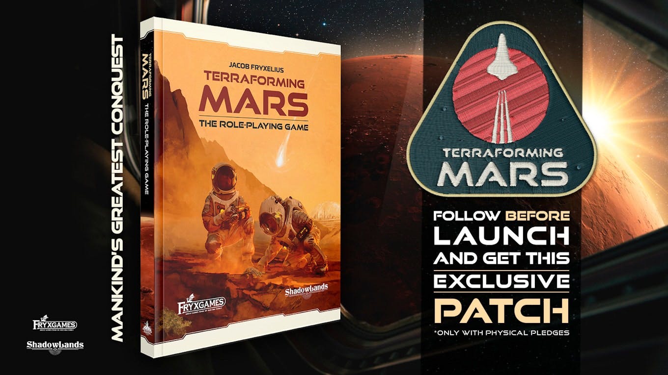 Terraforming Mars - the official TTRPG Project Update: THE 5000+ PIONEERS FOR MARS - BackerKit