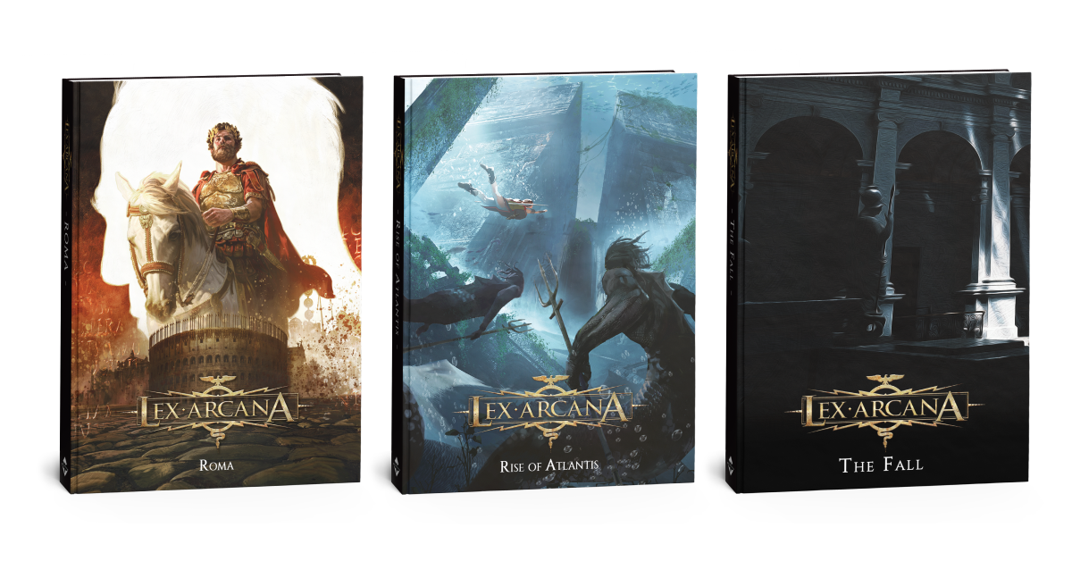Get Ready for Lex Arcana - Roma the Eternal City, Atlantis and The Fall