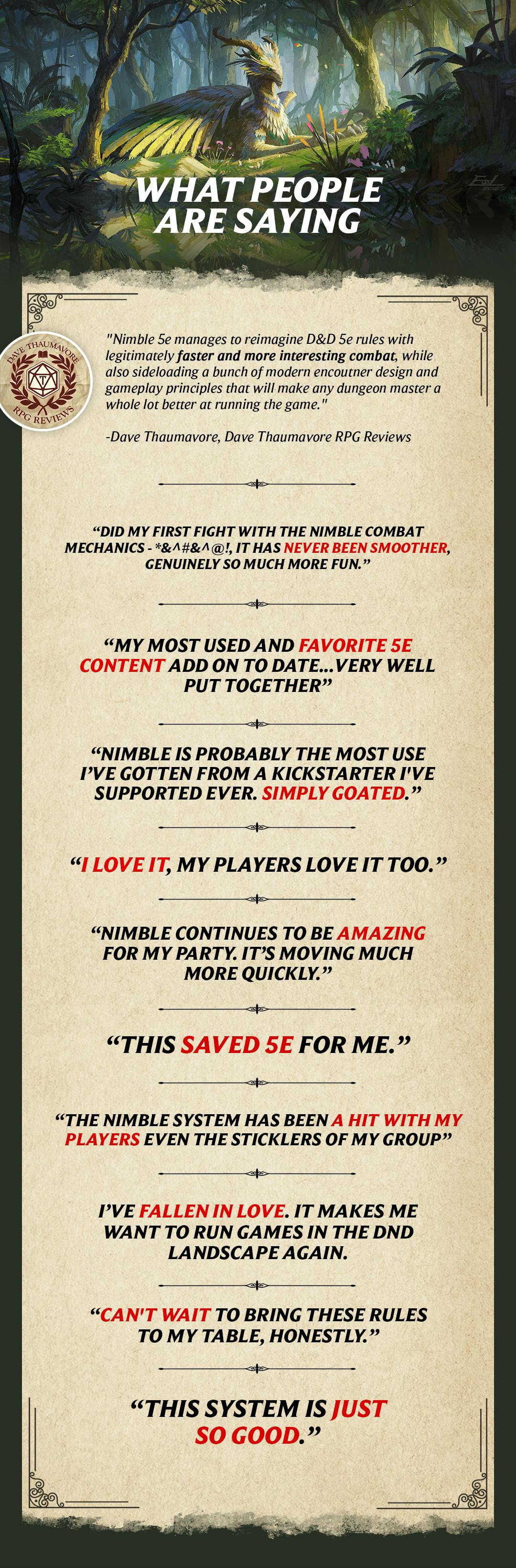 Nimble 2: A Fast, Tactical, 5e Compatible, RPG - BackerKit