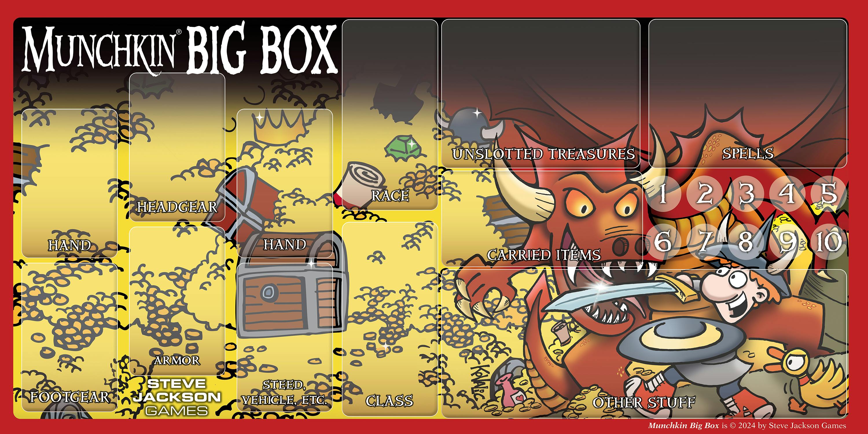 Munchkin Big Box Project Update: Play Mat Update - BackerKit