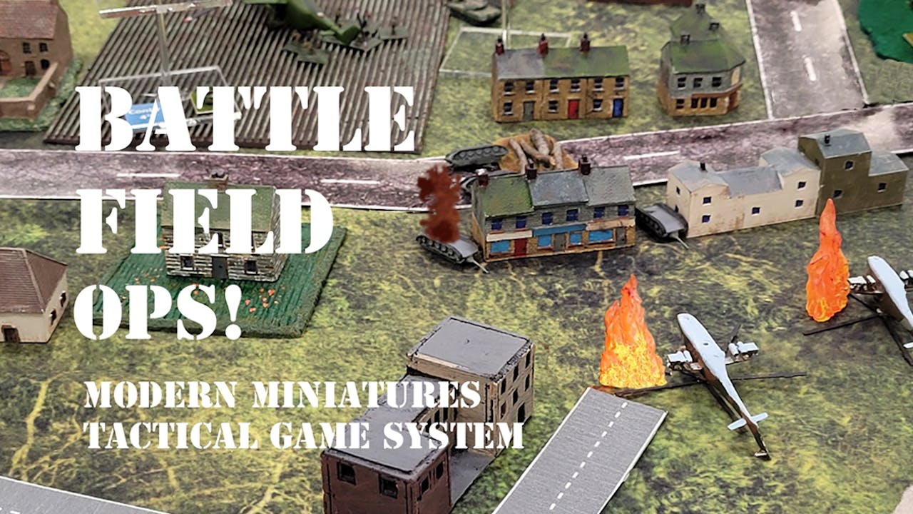 Battle Field Ops! Modern Miniatures Tactical Game System - Revised ...