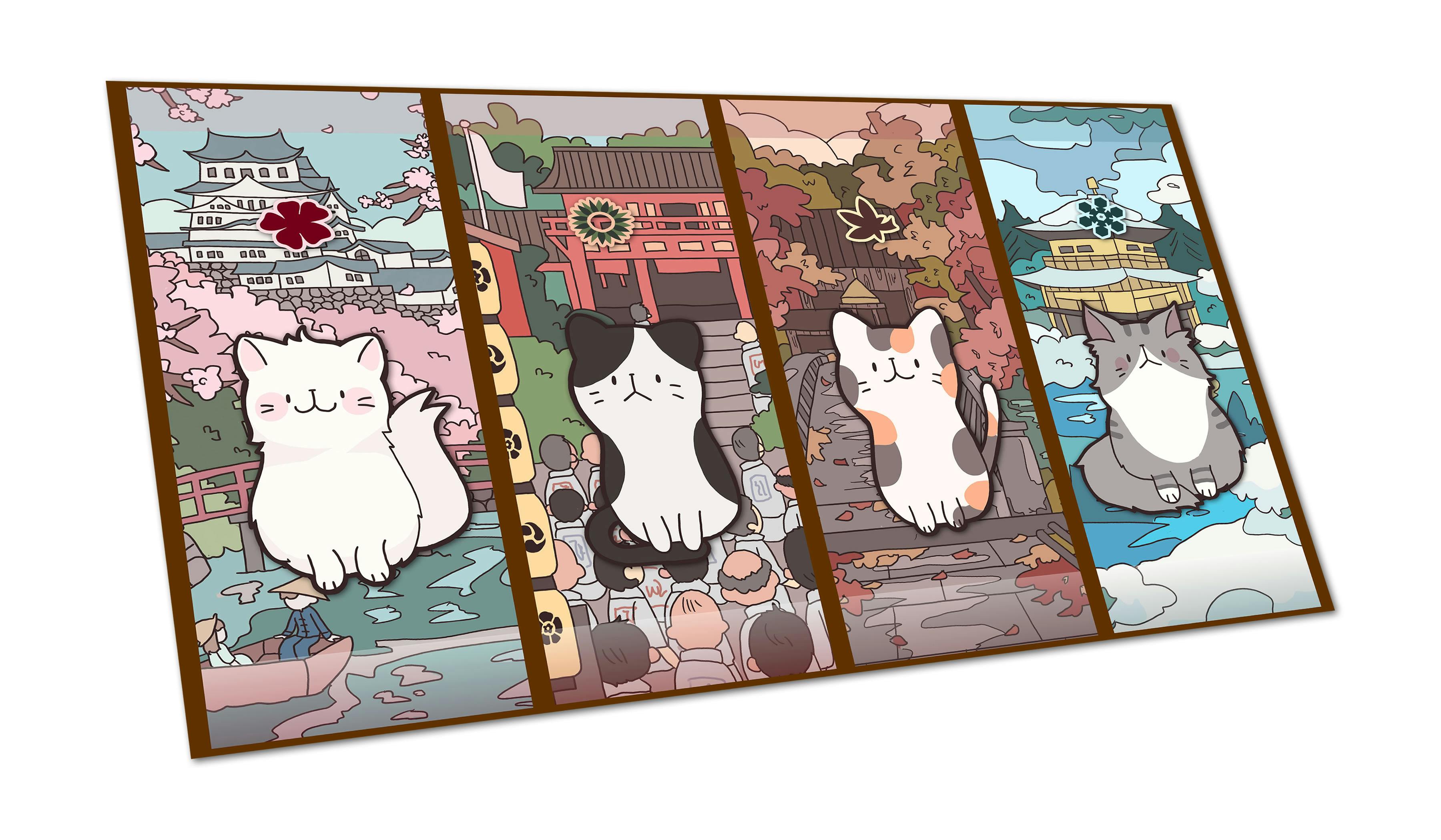 Cat Sudoku Enamel Pins and Playmats Updates - BackerKit