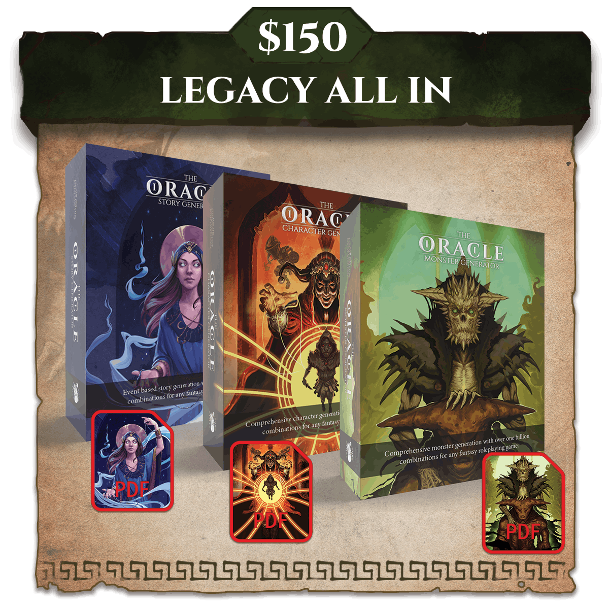 The Oracle Monster Generator for Fantasy RPGs - BackerKit