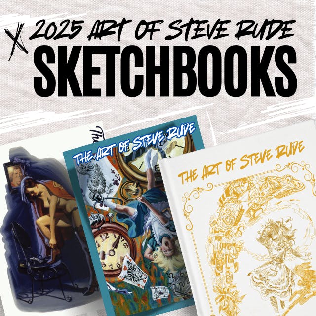 Art of Steve Rude 2025 Award Winning Sketchbook Project Update ...
