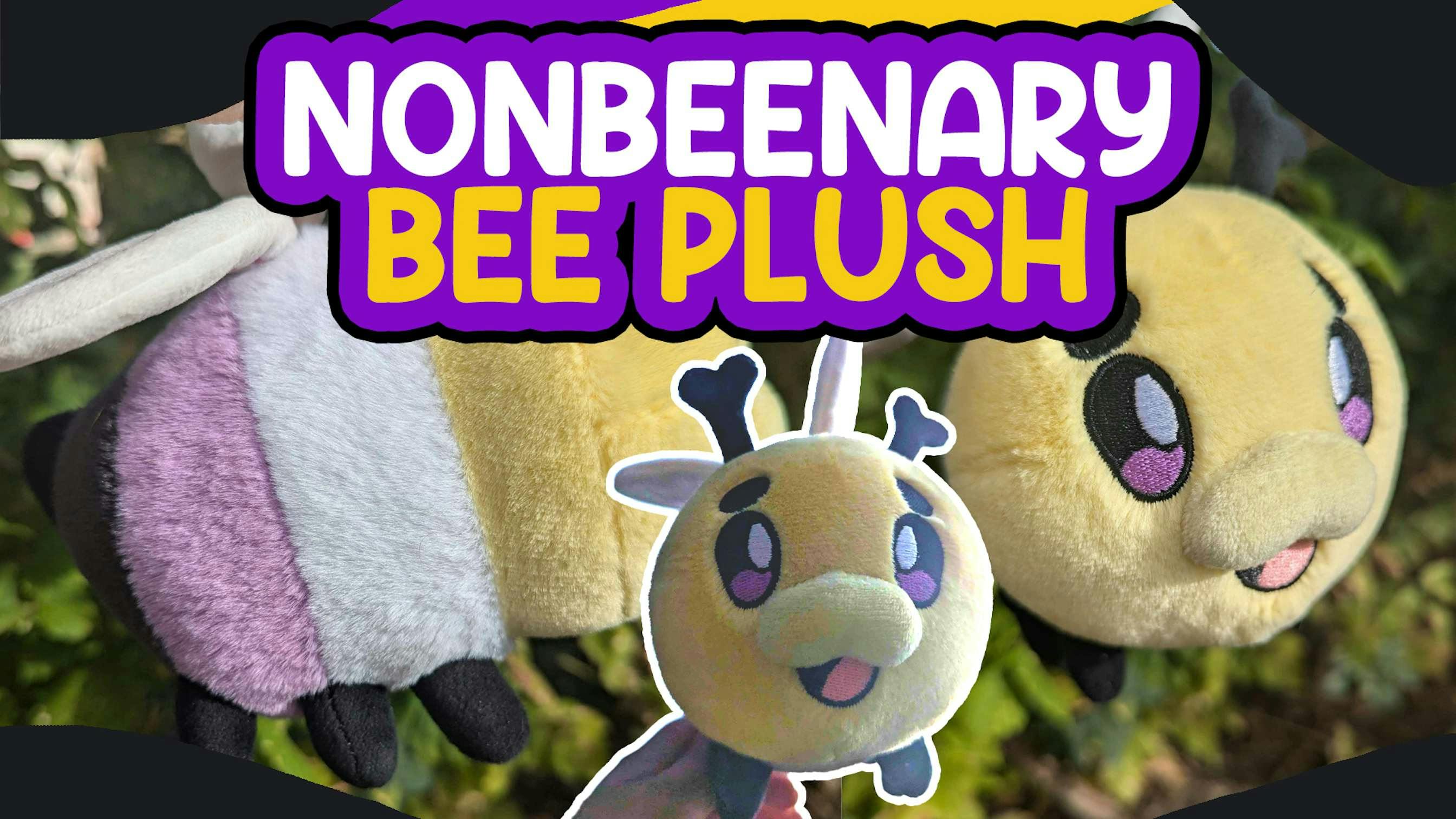! FINAL DAYS ! Nonbinary Bumblebee - Enbee Plush! - BackerKit