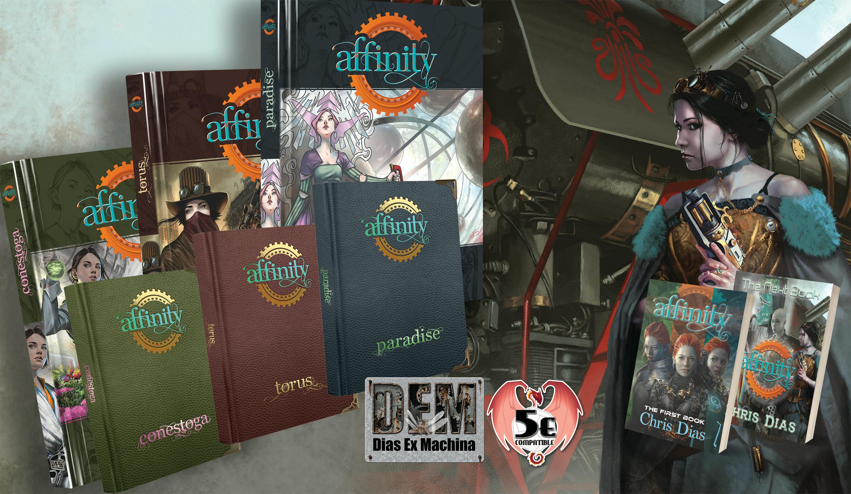 AFFINITY: Fantasy / Mecha / Steampunk for 5E - BackerKit