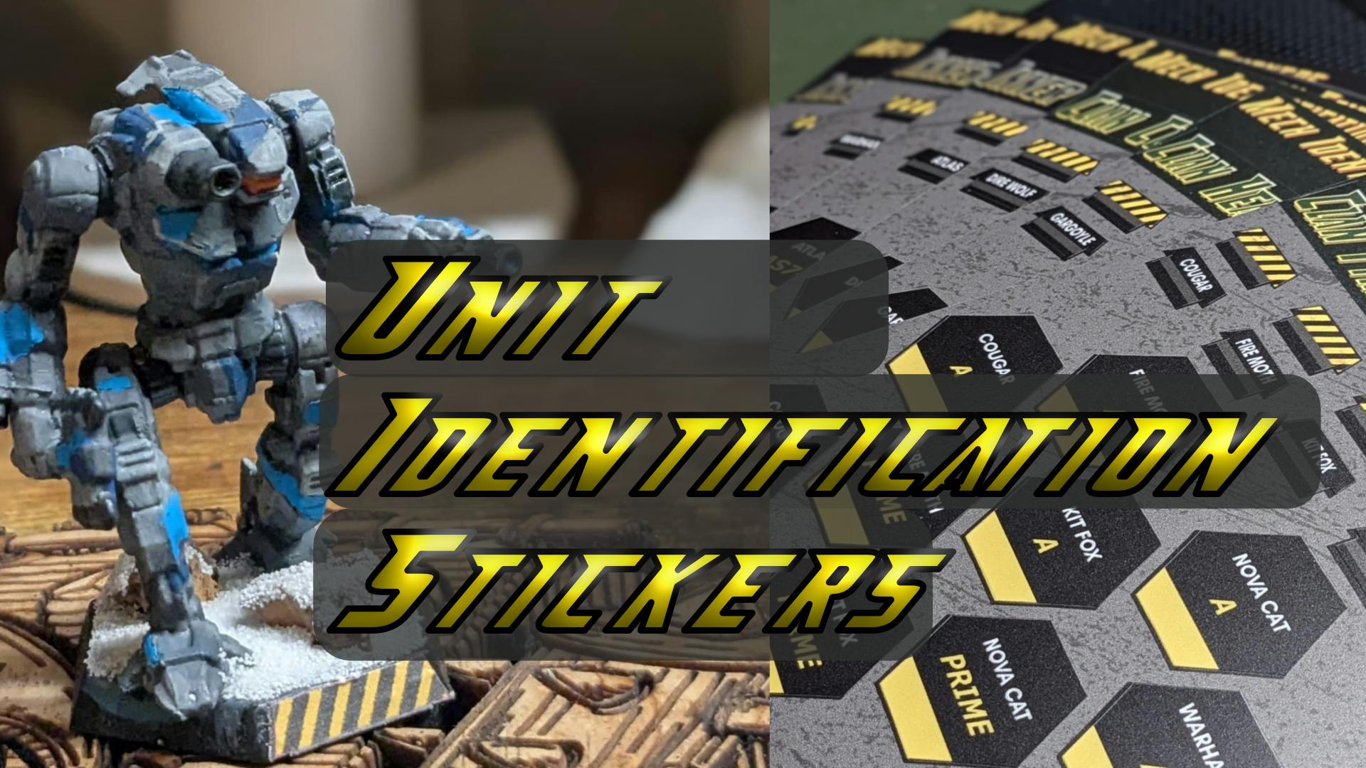 Project Update: Don't be discouraged! on Unit Identification Stickers ...