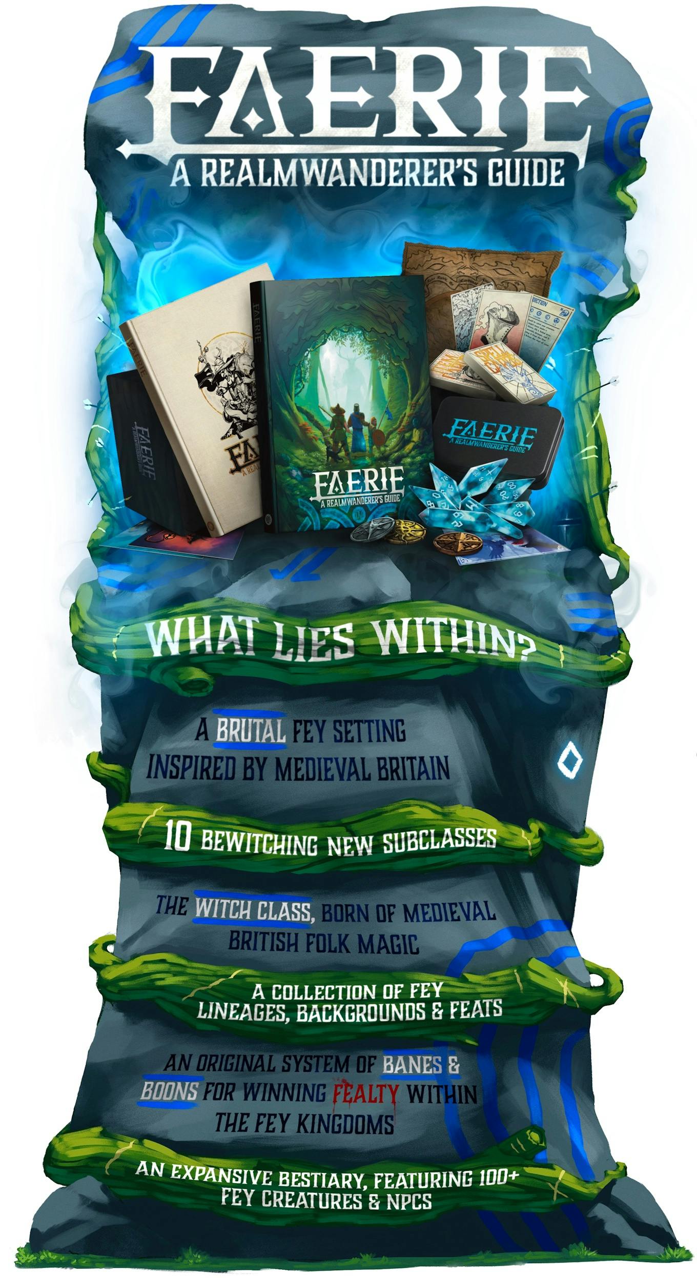 Faerie: A Realm Wanderer's Guide | Feudal Fey Expansion for 5e! - BackerKit
