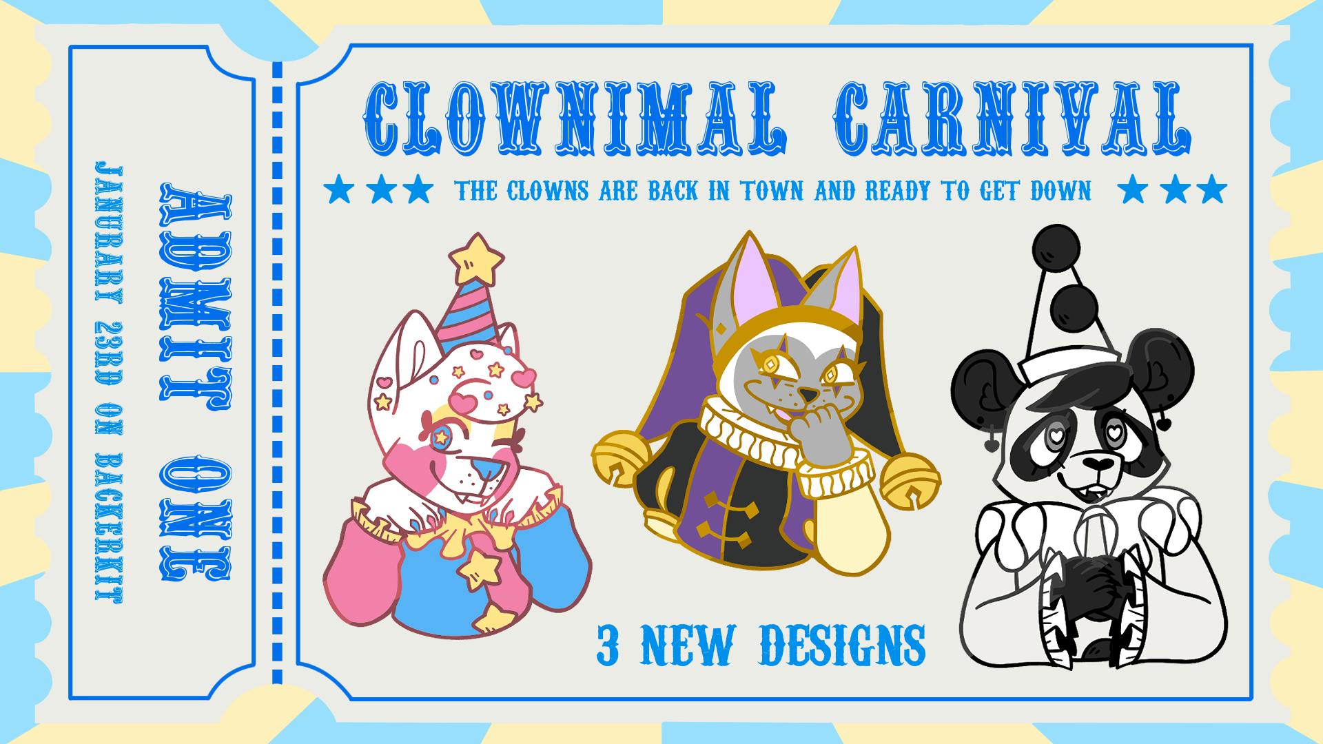 Clownimals Carnival! Project Update: 24 Hours To Go! - BackerKit